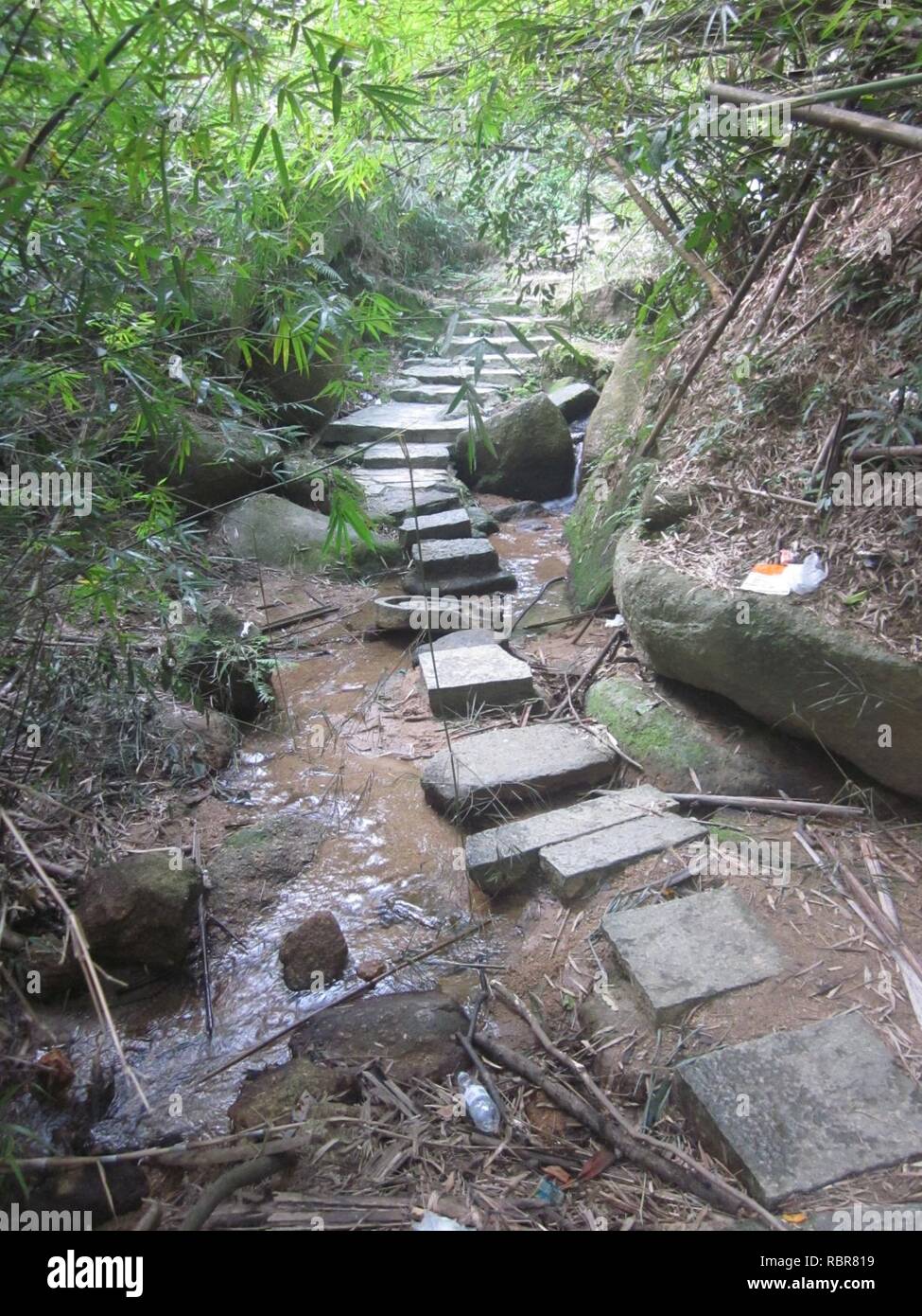 A Clear brook of Mount Yangtai1 Stock Photo - Alamy