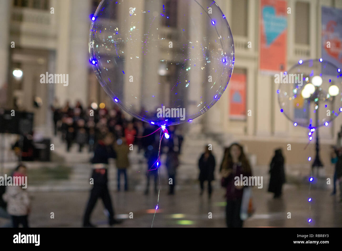 Shimmering see through balloons hi-res stock photography and images - Alamy