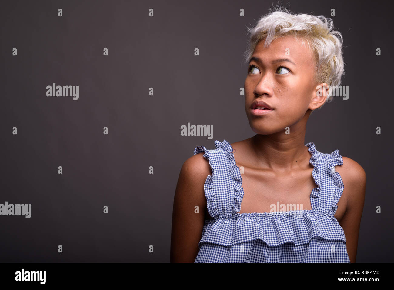 Girl rebellious closeup hi-res stock photography and images - Alamy