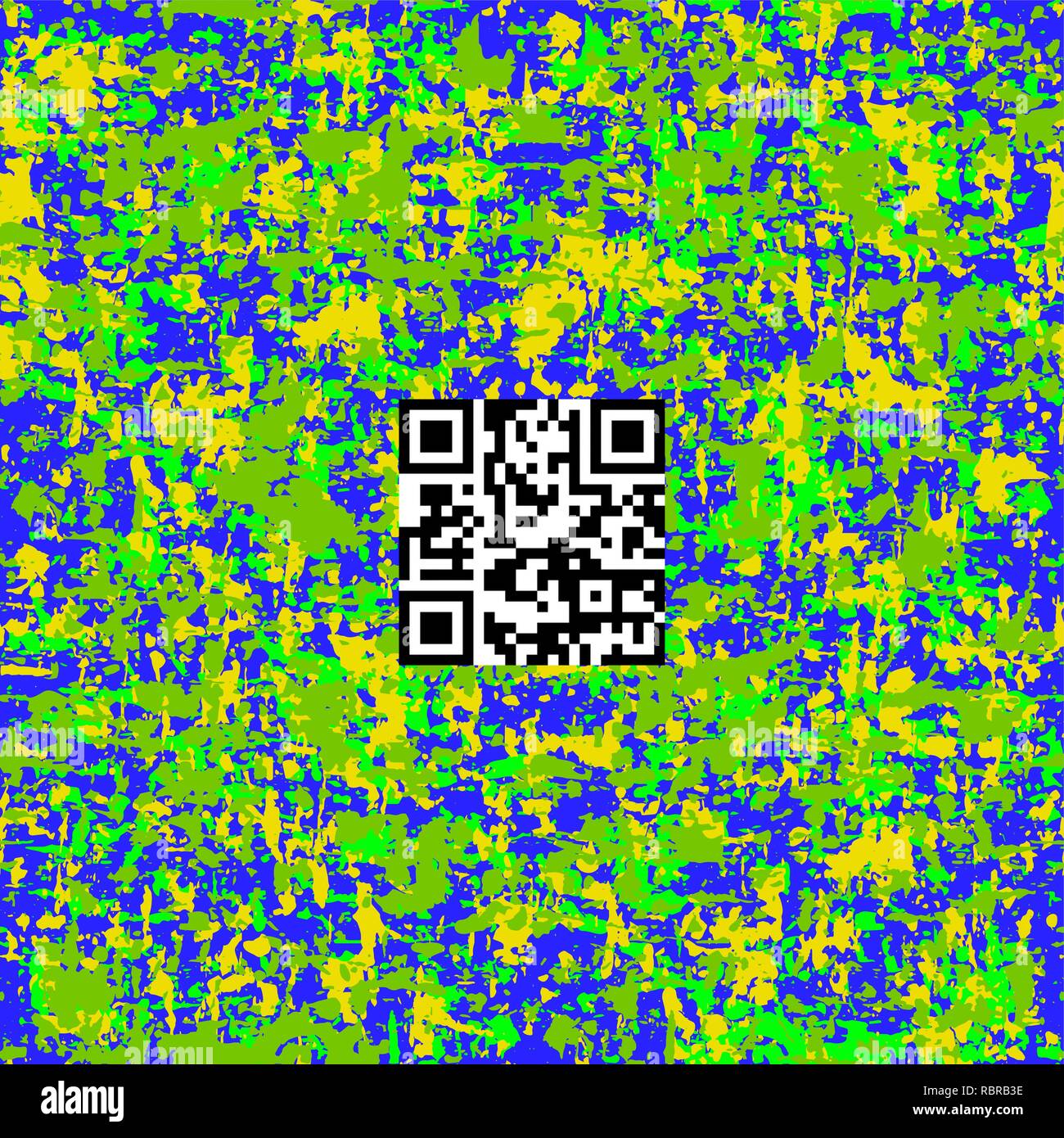 Actual neon colors camouflage vector pattern. Seamless fabric design ...