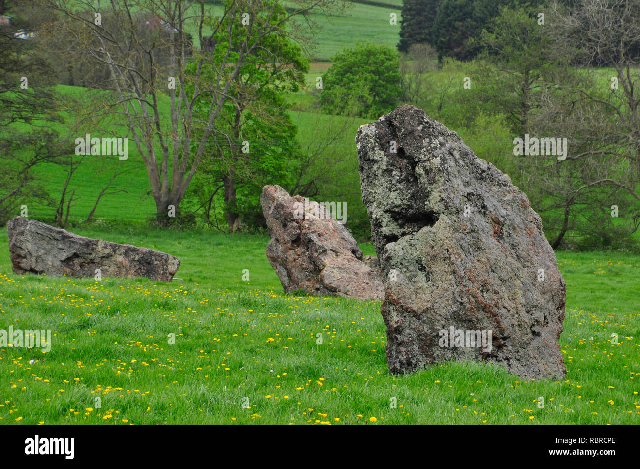 Stanton drew stone circles hi-res stock photography and images - Alamy
