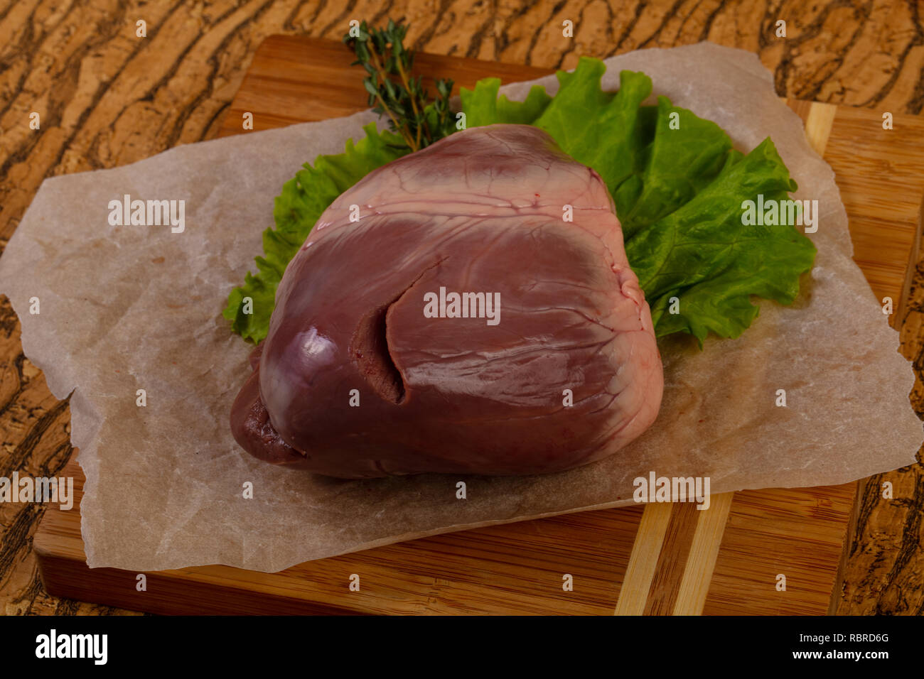 Heart pig anatomy hi-res stock photography and images - Alamy