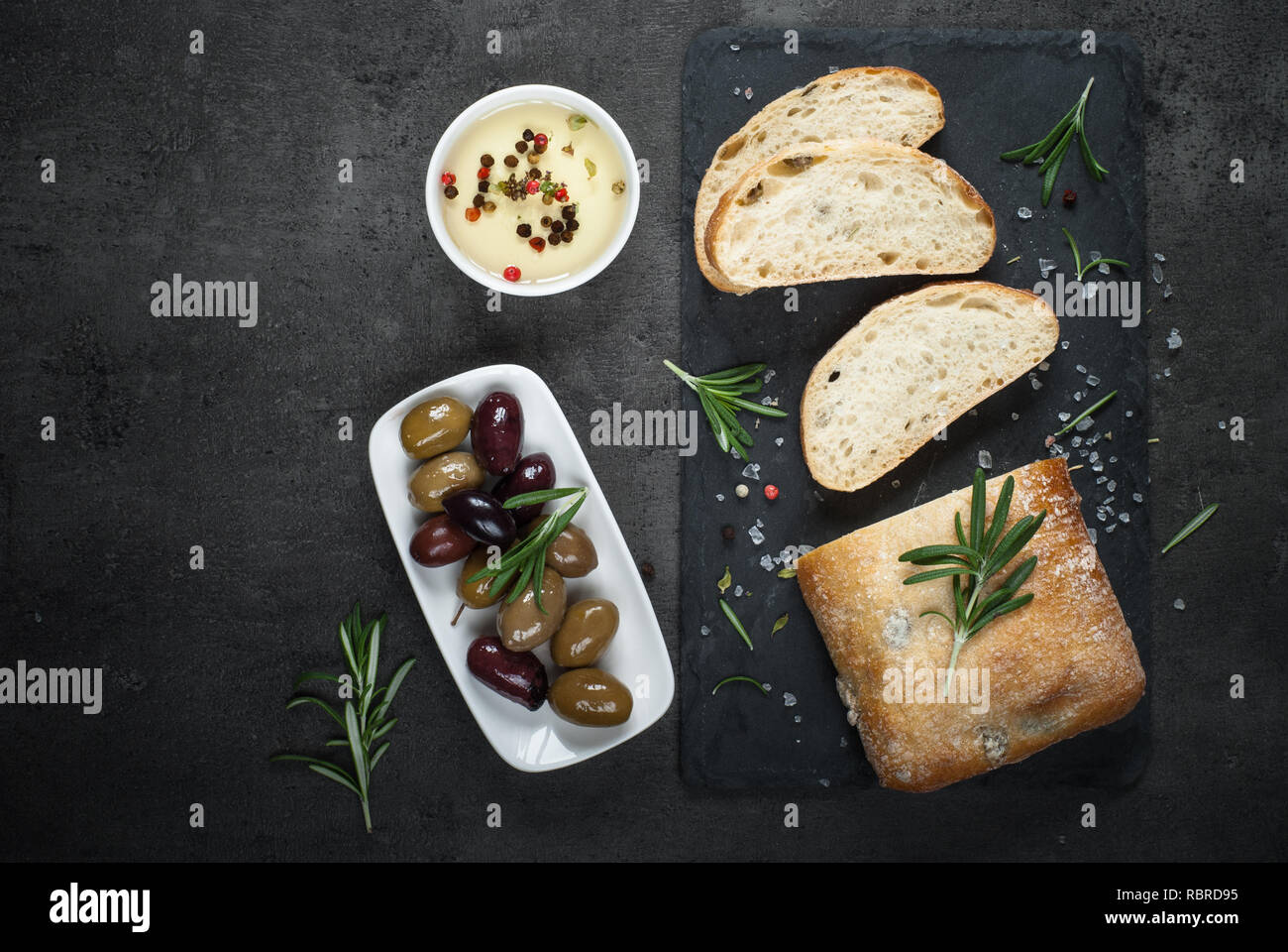 Slate bread board hi-res stock photography and images - Alamy