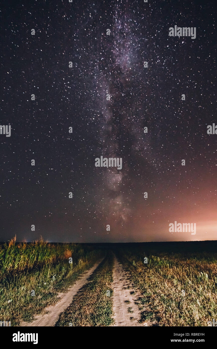 Summer Country Night Sky