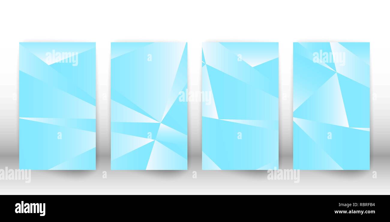 Abstract polygonal pattern. Cover design with geometric shapes. Polygon ...