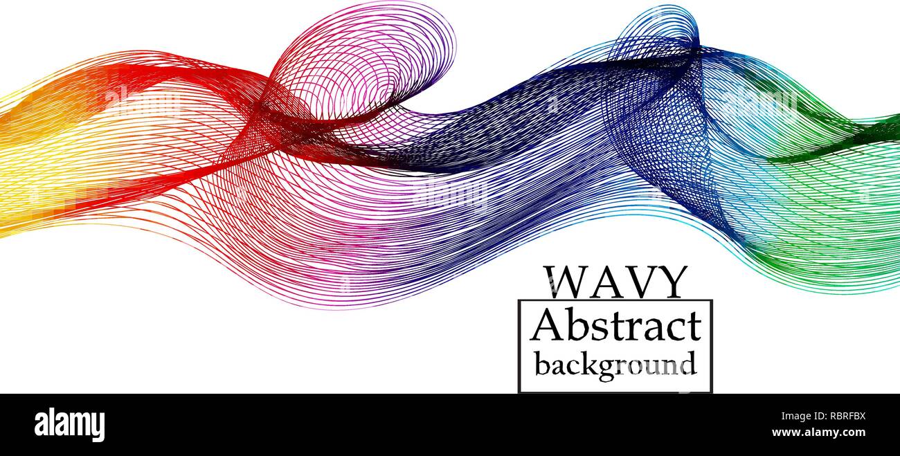 Flow shapes design. Liquid wave background. Abstract 3d flow shape ...