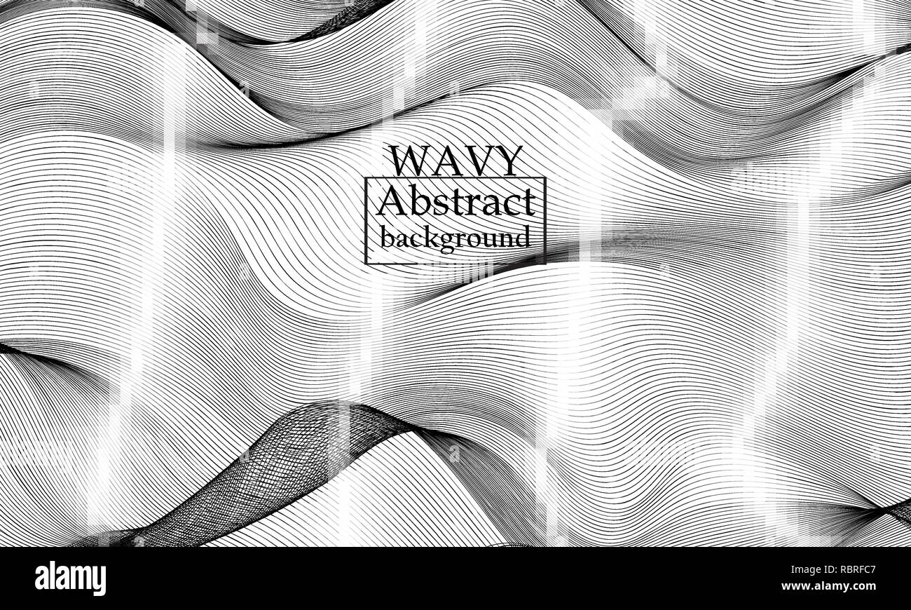 Flow shapes design. Liquid wave background. Abstract 3d flow shape ...