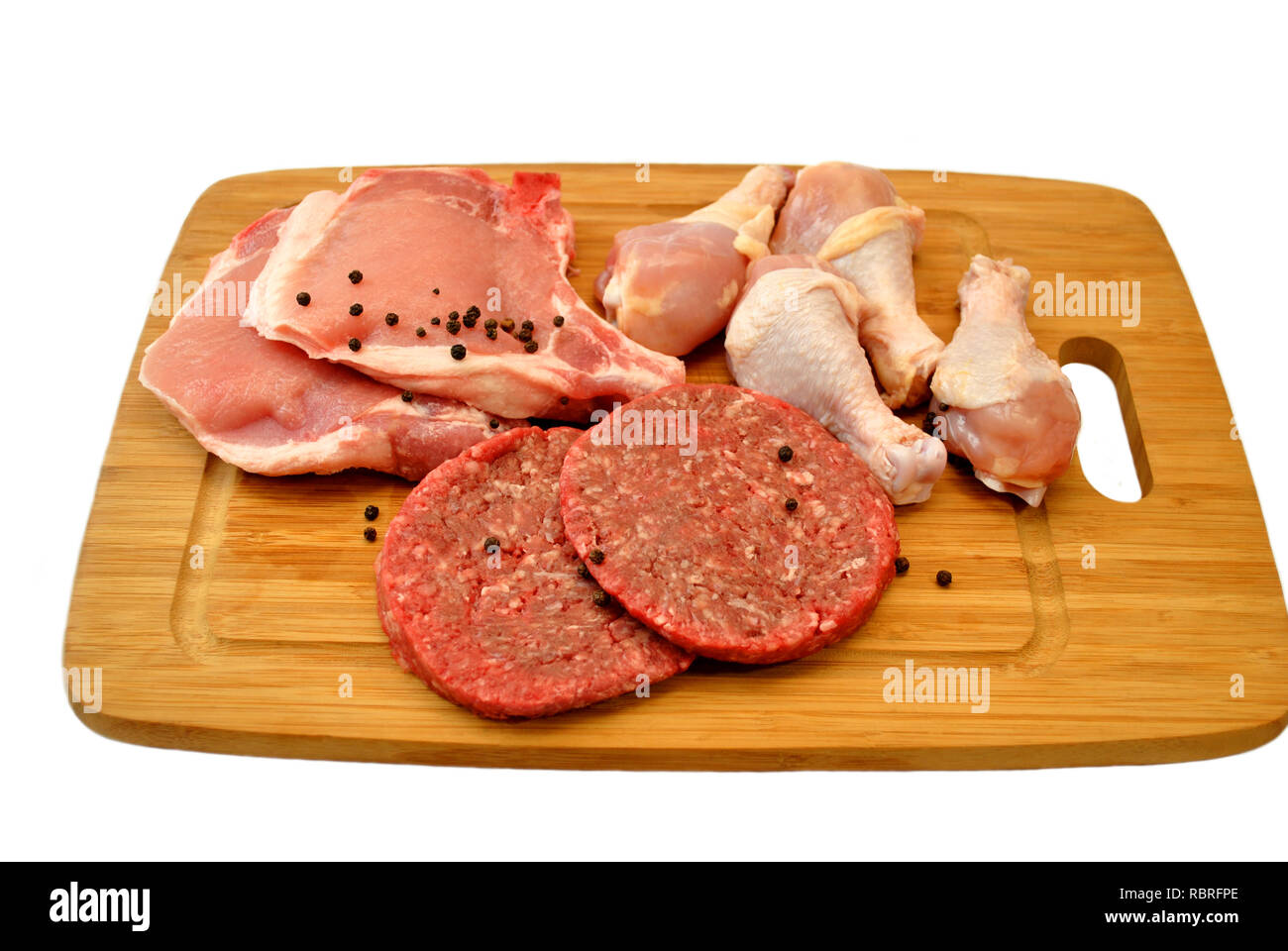 Bone in meat Cut Out Stock Images & Pictures - Alamy