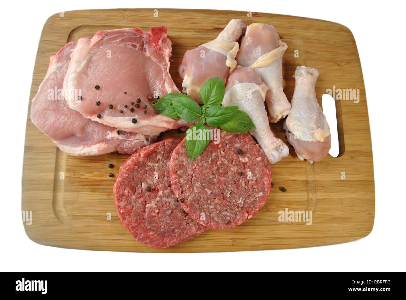 Bone in meat Cut Out Stock Images & Pictures - Alamy
