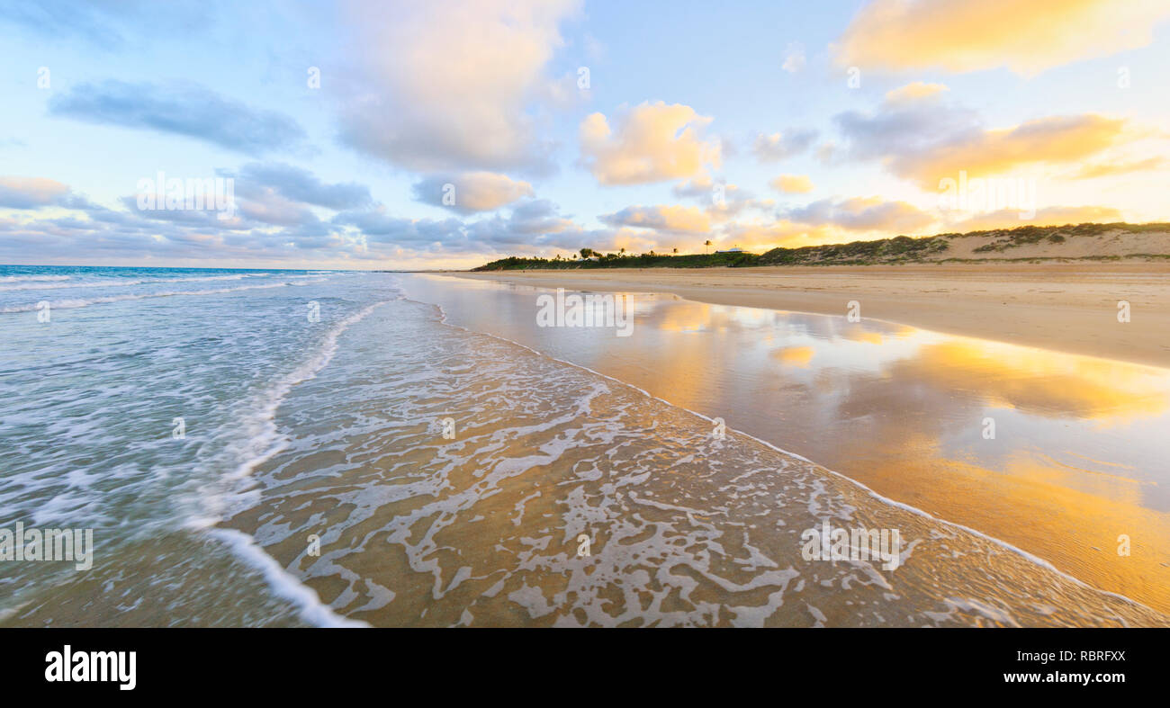 Broome, Western Australia. Cable Beach at sunrise, Broome, Australia ...