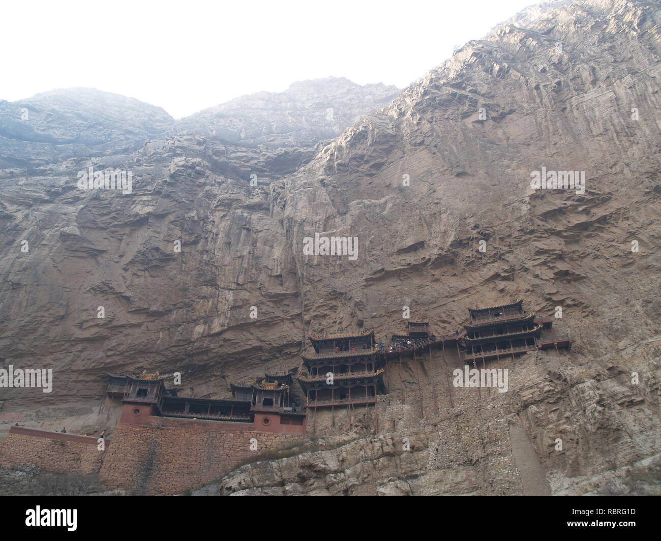 Hanging Monastery or Xuankong Temple Stock Photo - Alamy