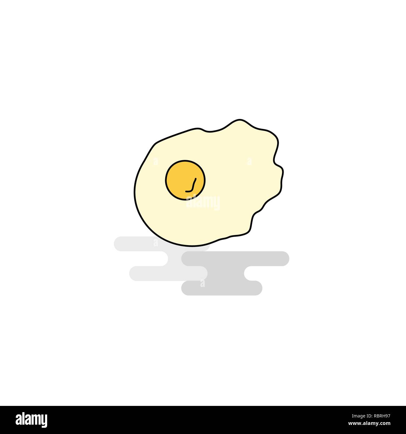 Egg bread fry Stock Vector Images - Alamy