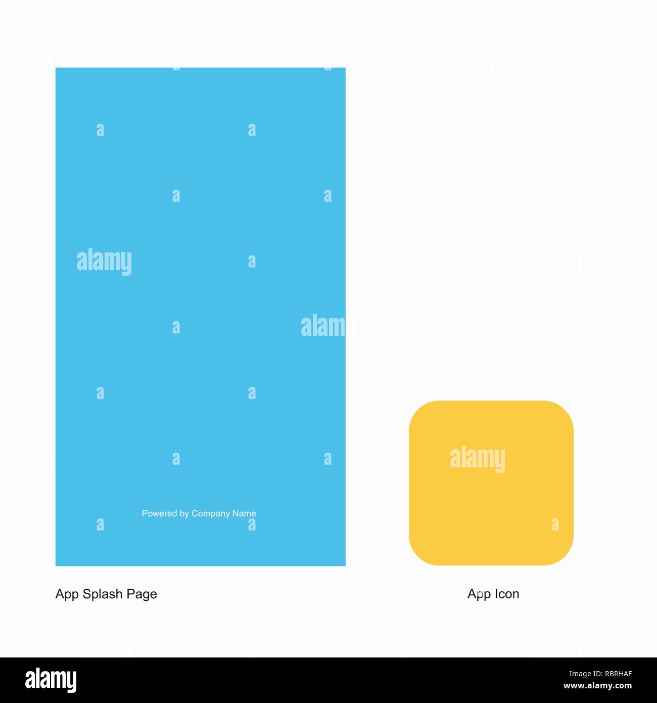 Text document Company Logo App Icon and Splash Page Design. Creative ...