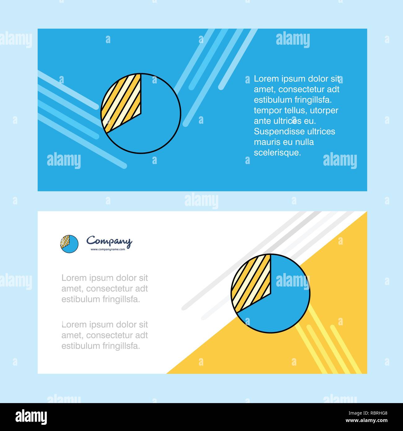 Horizontal bar graph template icons hi-res stock photography and images ...