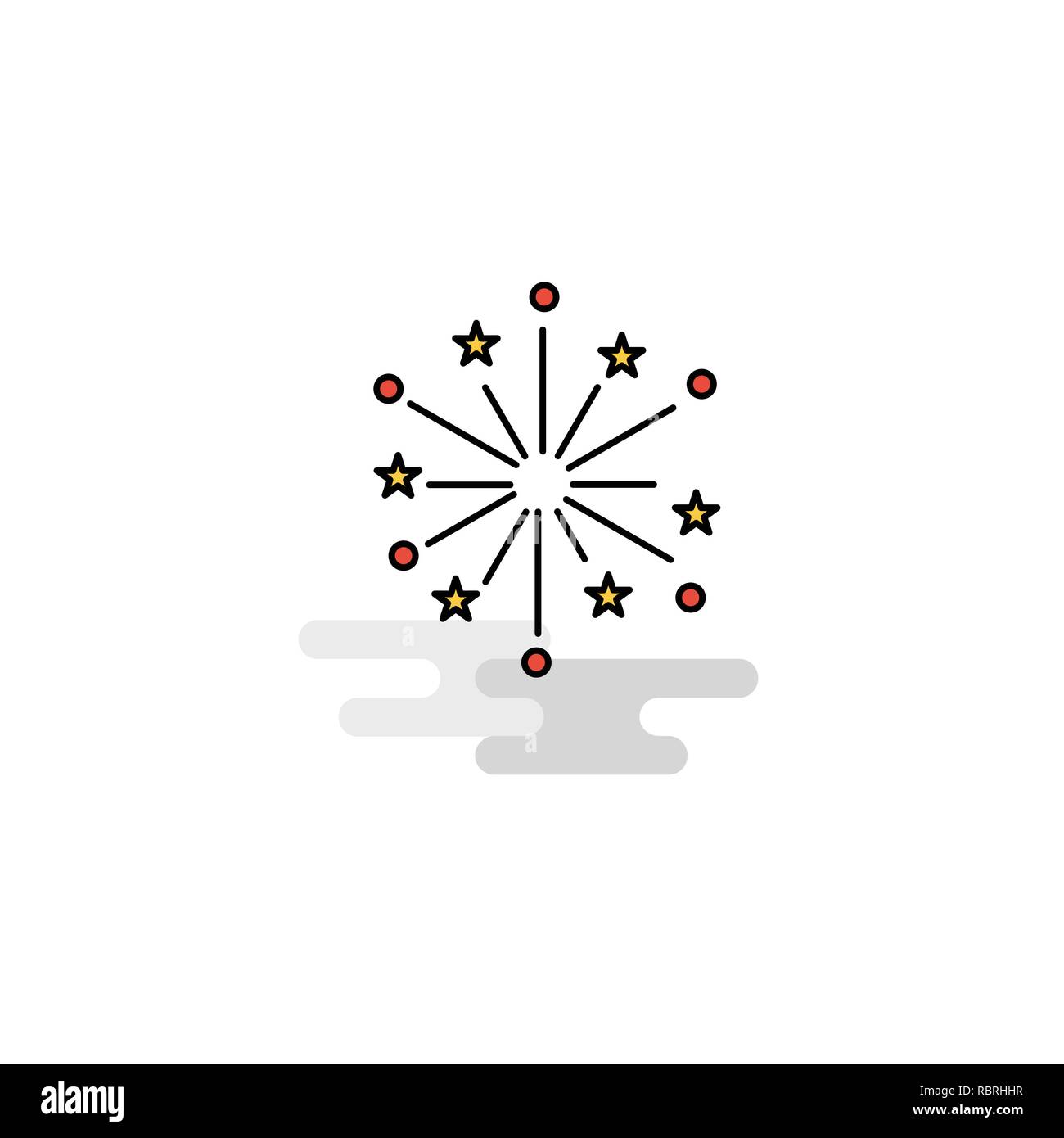 Flat Blast Icon. Vector Stock Vector Image & Art - Alamy