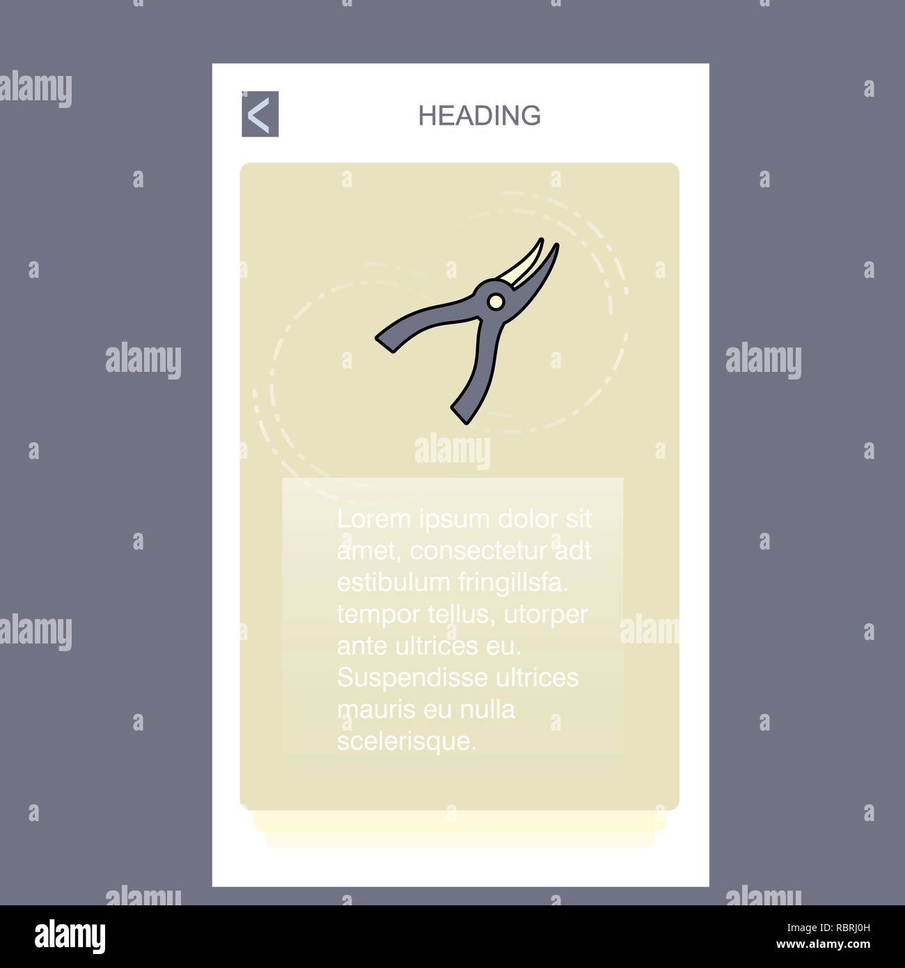 Vertical cutter Stock Vector Images - Alamy