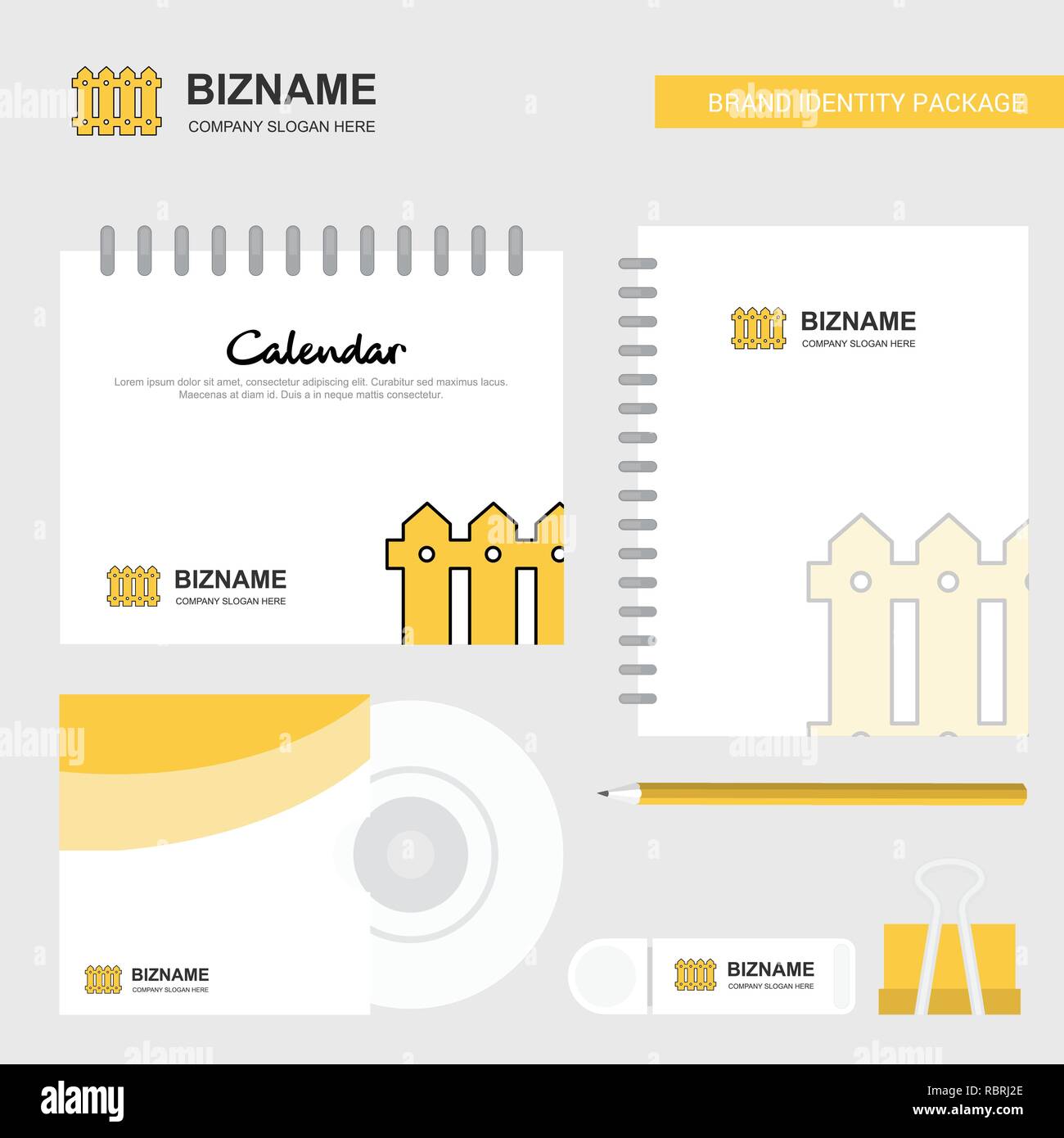 Boundary Logo, Calendar Template, CD Cover, Diary and USB Brand ...