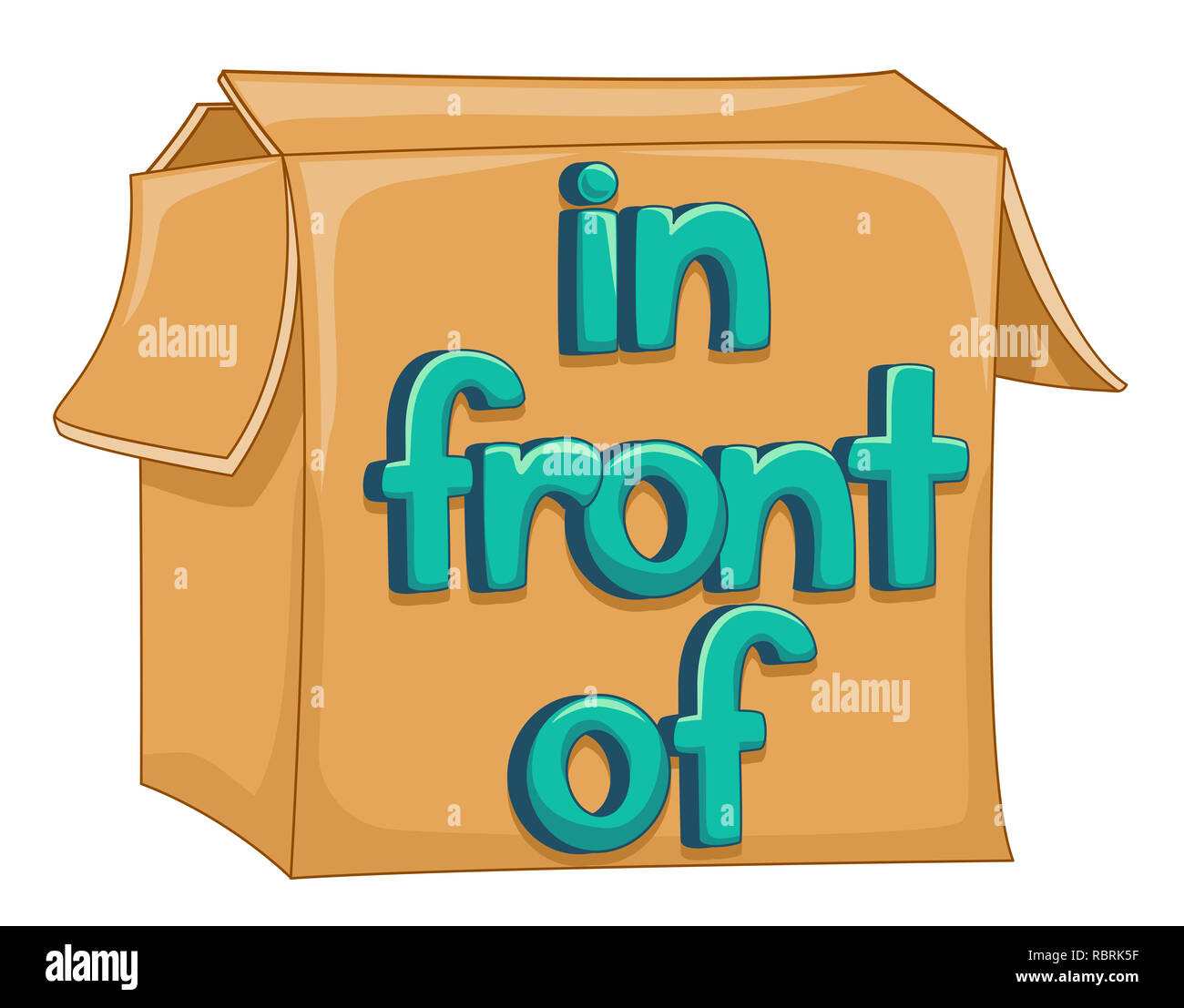 Preposition Cut Out Stock Images & Pictures - Alamy