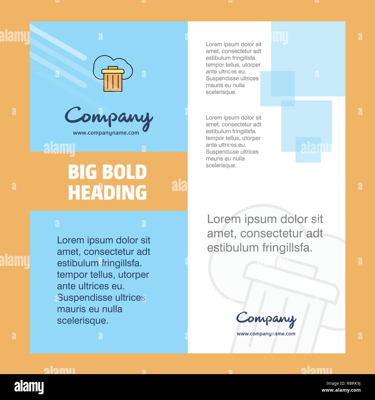 Leaflet trash Stock Vector Images - Alamy