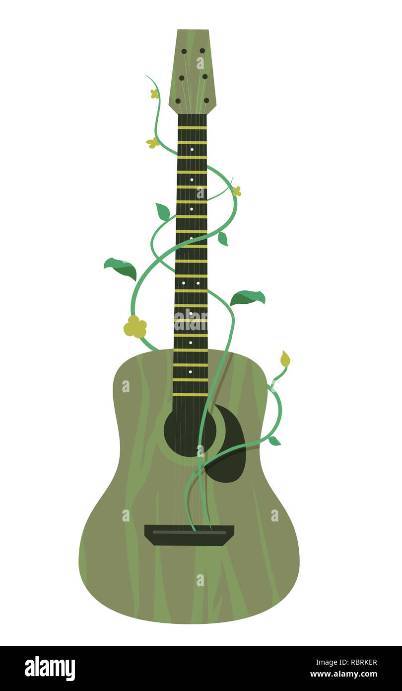 Green Guitar