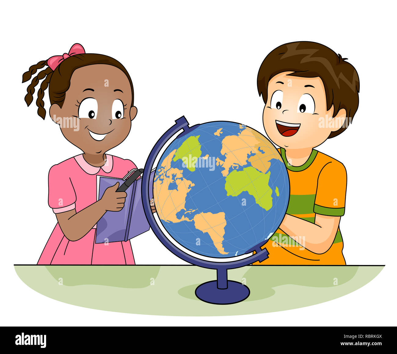 Animated Geography Clipart