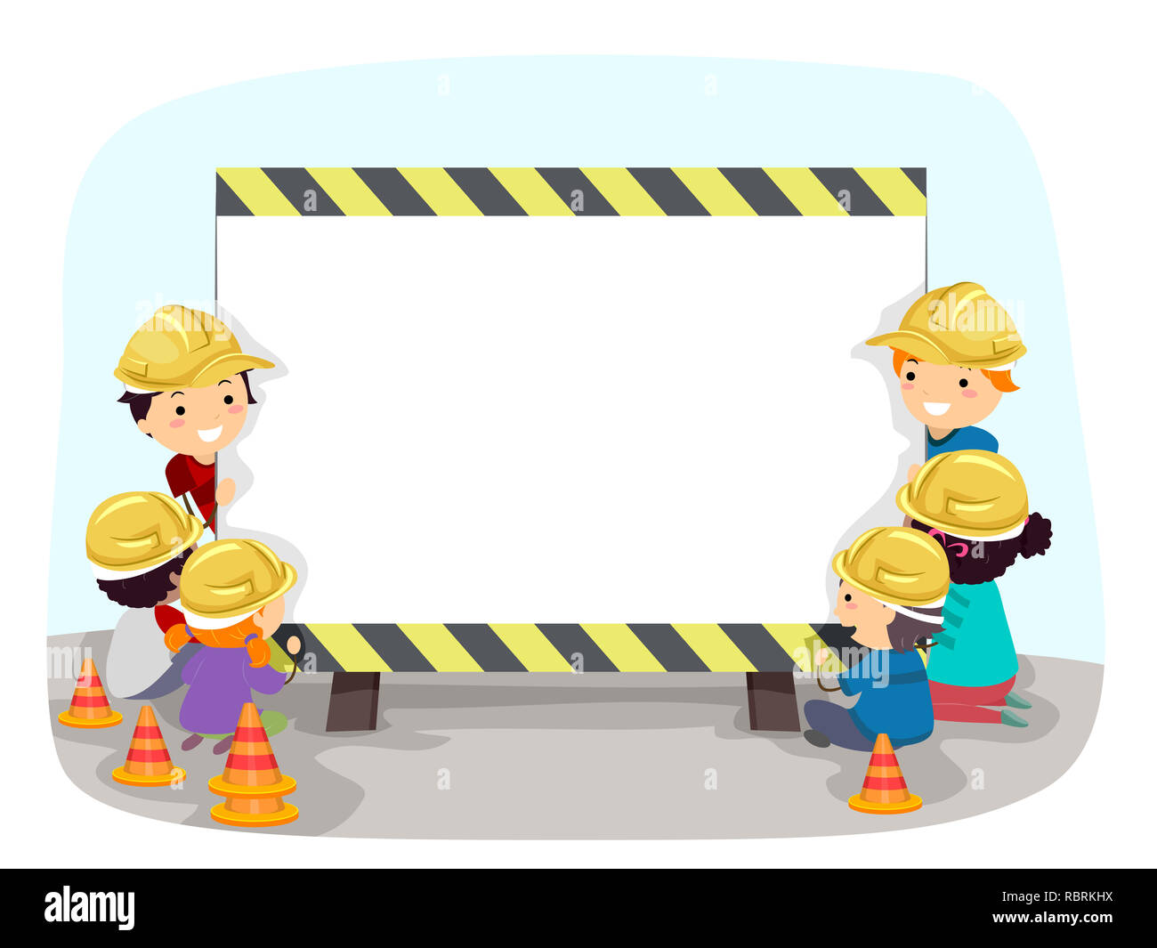 Blank Construction Signs Clip Art