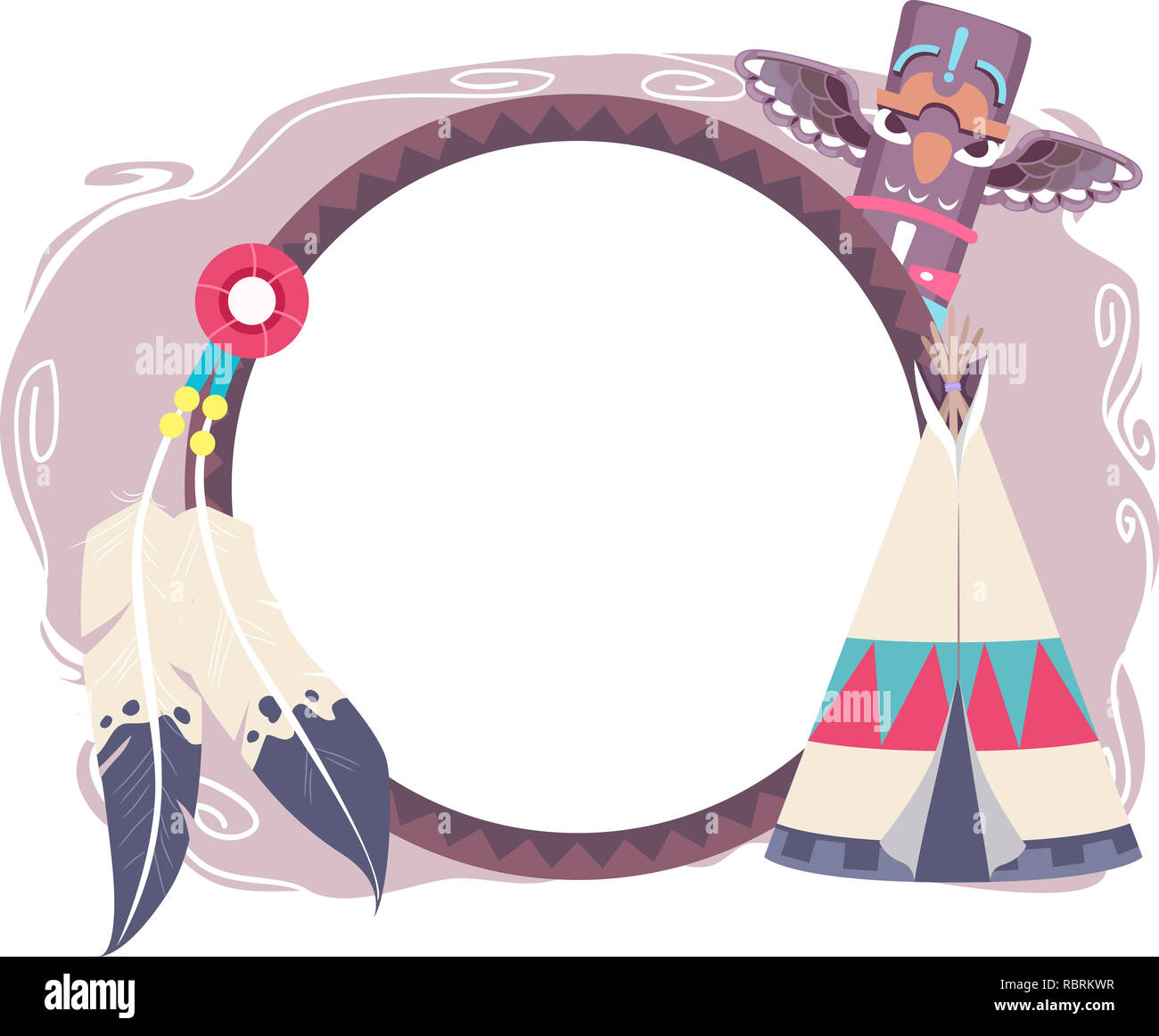 Native American Clip Art Borders