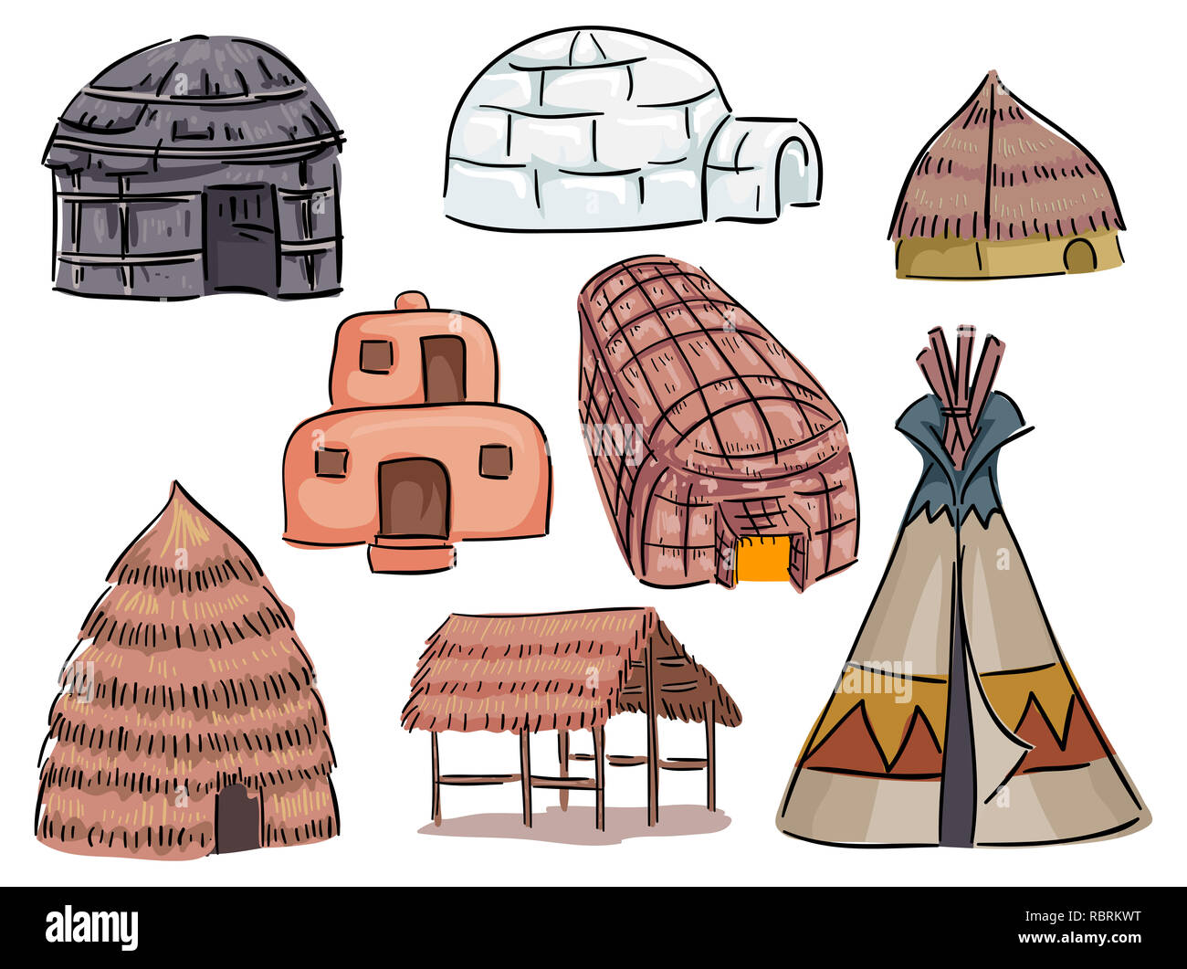 Native American Small Houses Native American Homes By Liberty3D