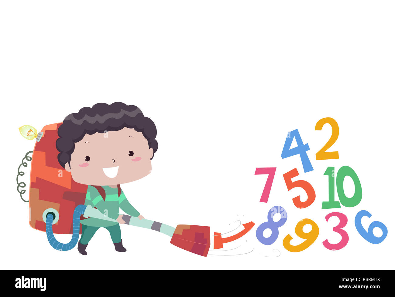 Art illustration 123 counting numbers hi-res stock photography and ...