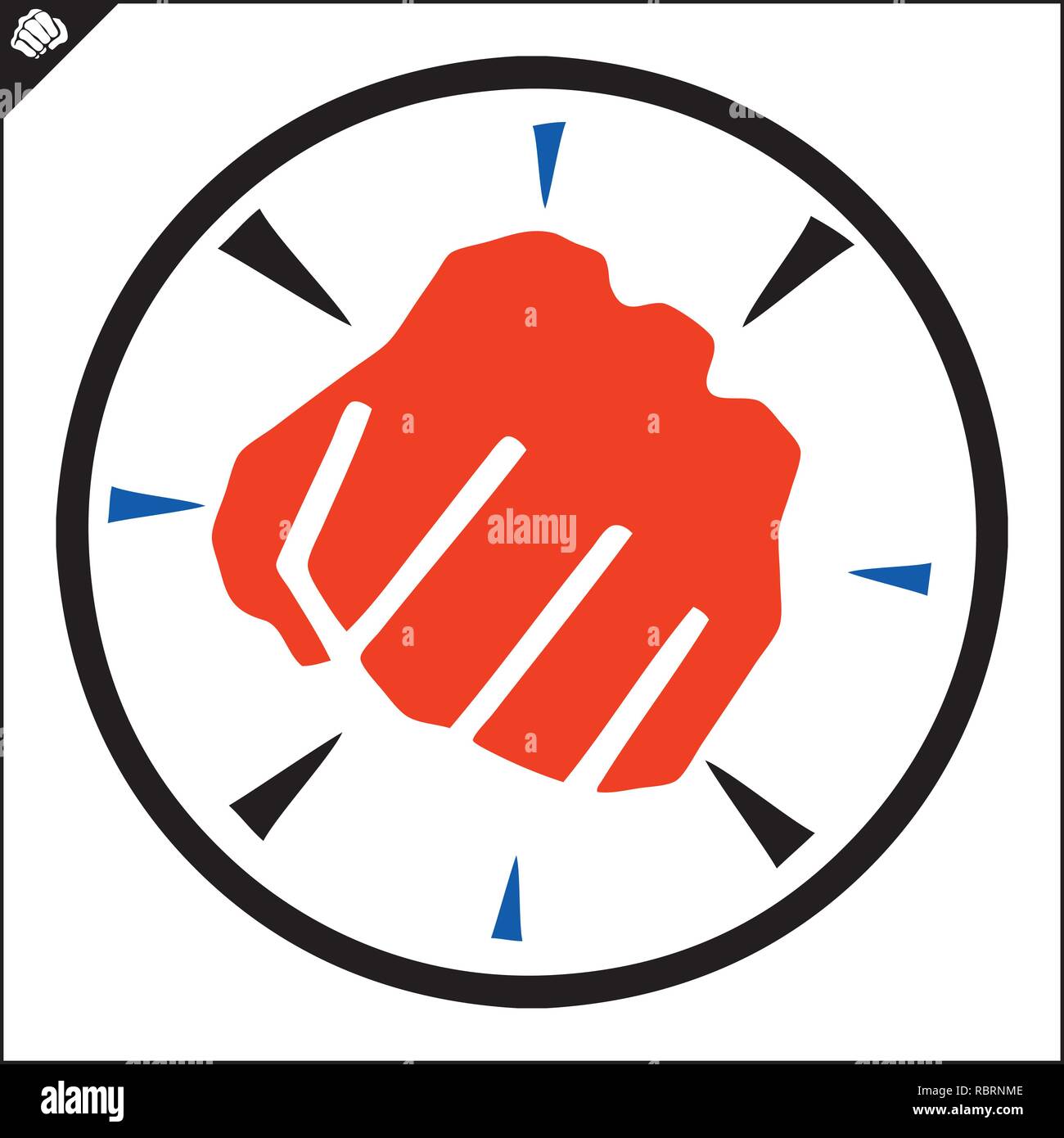 Kick dojo Stock Vector Images - Alamy