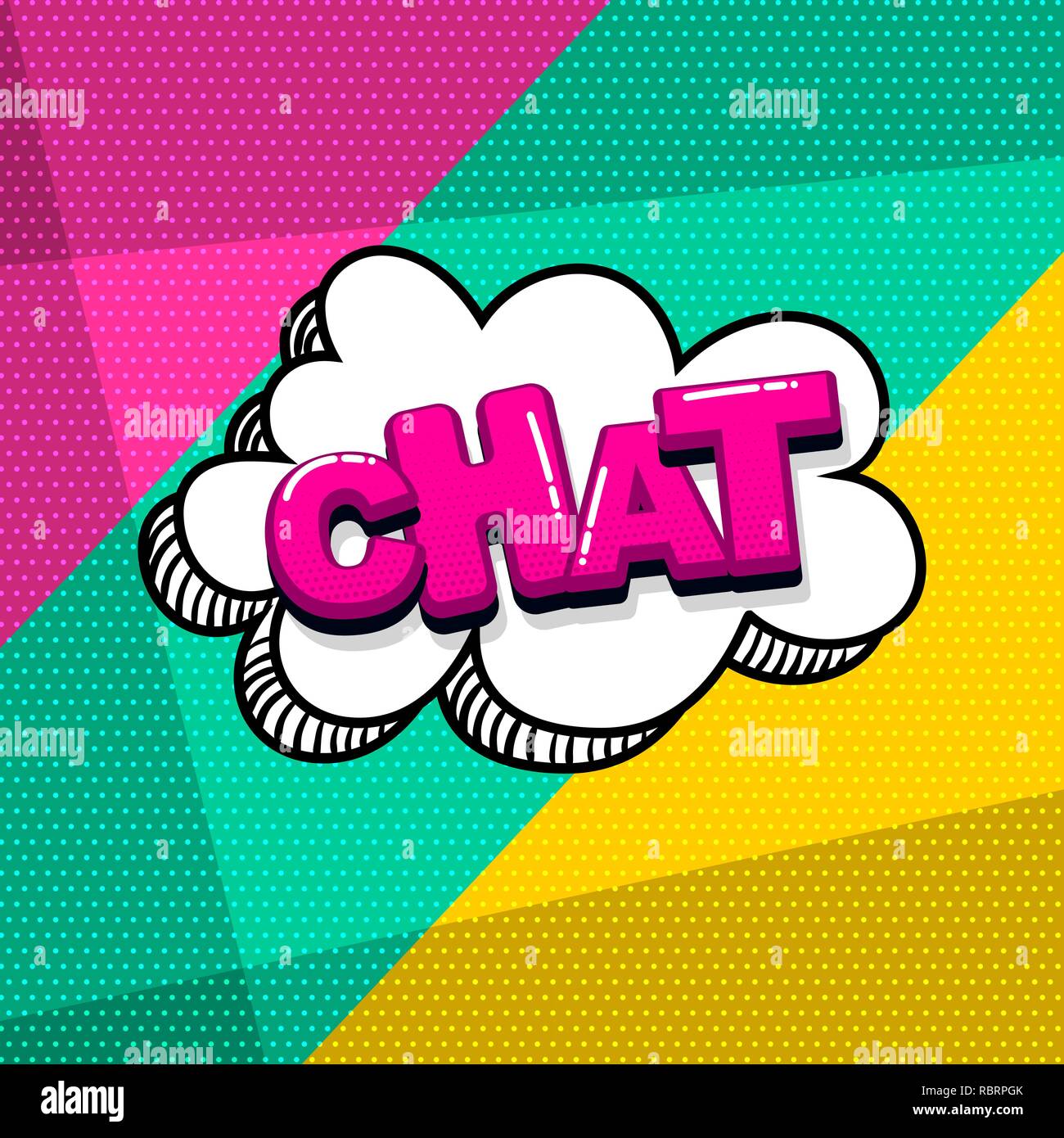 Pop art comic text Stock Vector Image & Art - Alamy