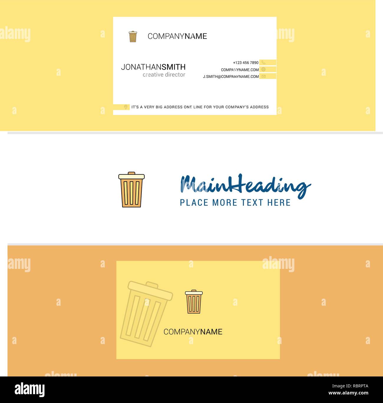 Dustbin Logo High Resolution Stock Photography and Images - Alamy