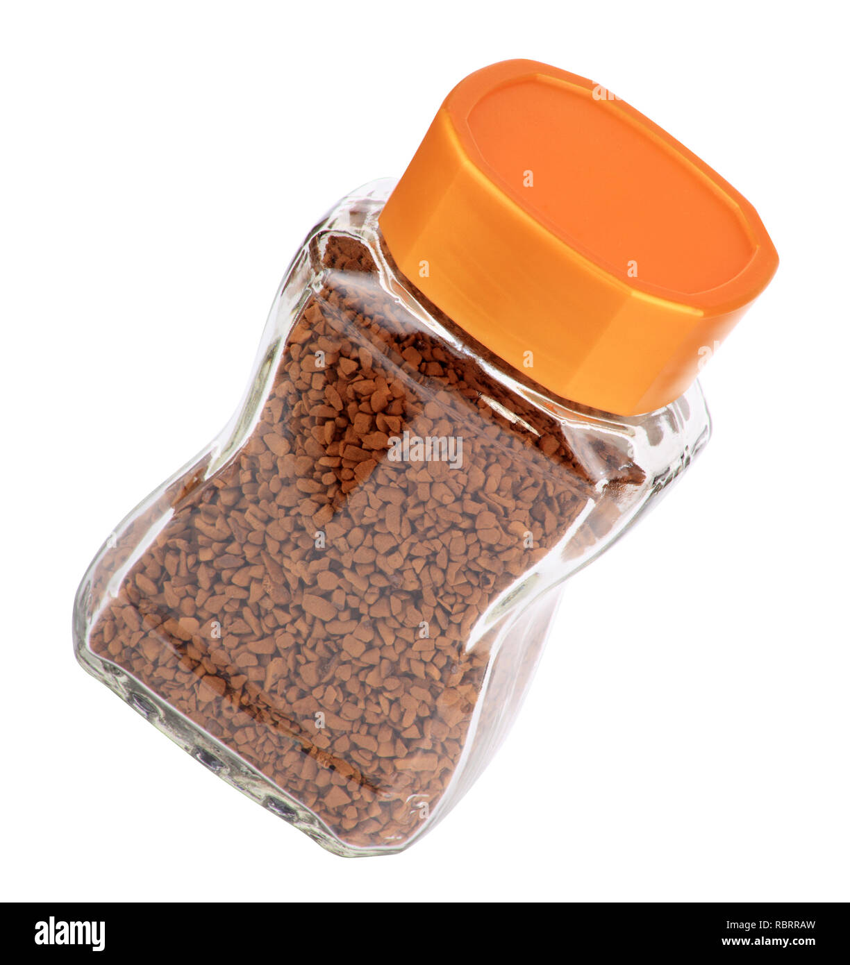 jar of instant coffee isolated Stock Photo - Alamy