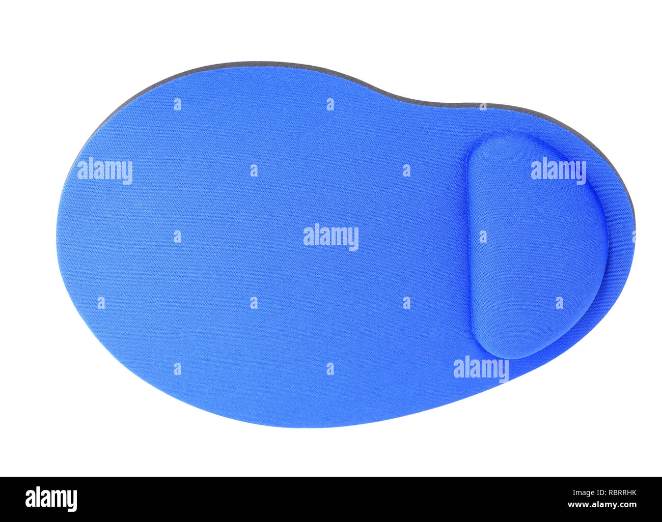 blue Mouse Pad isolated on white background Stock Photo - Alamy