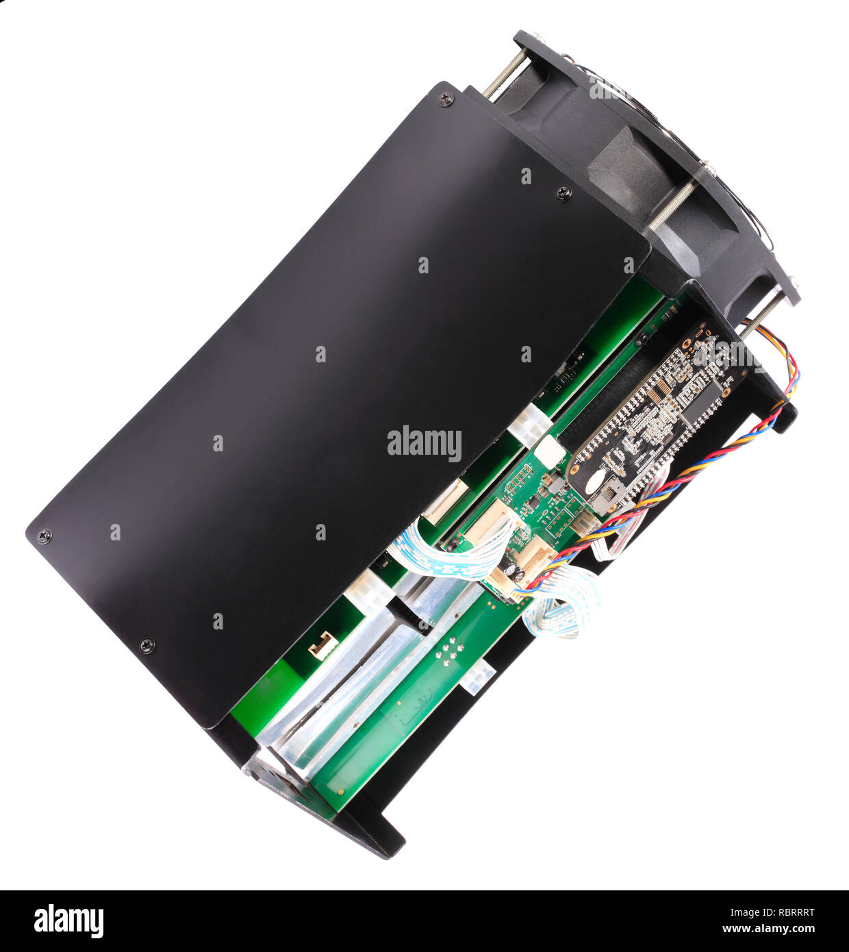 electronic device isolated on white background Stock Photo - Alamy