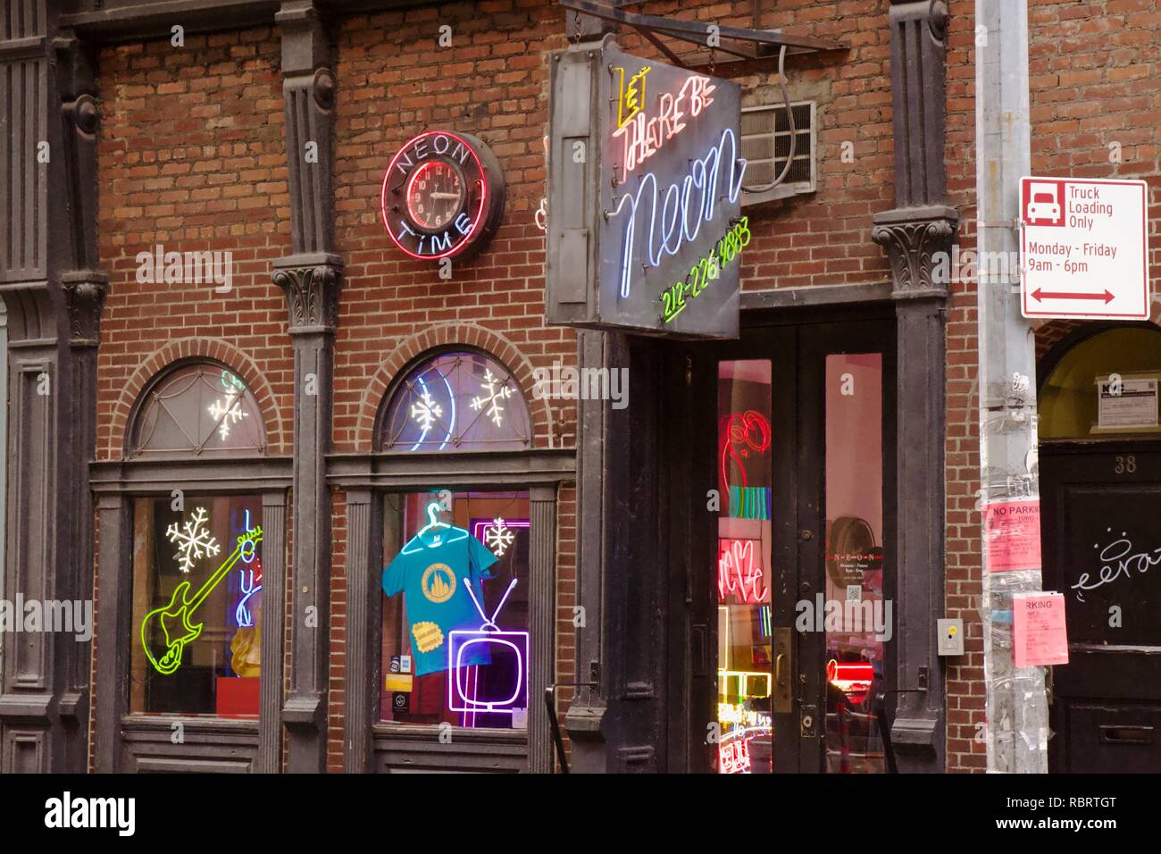 Let there be neon is a Neon sign store in Tribeca, Lower Manhattan, New ...