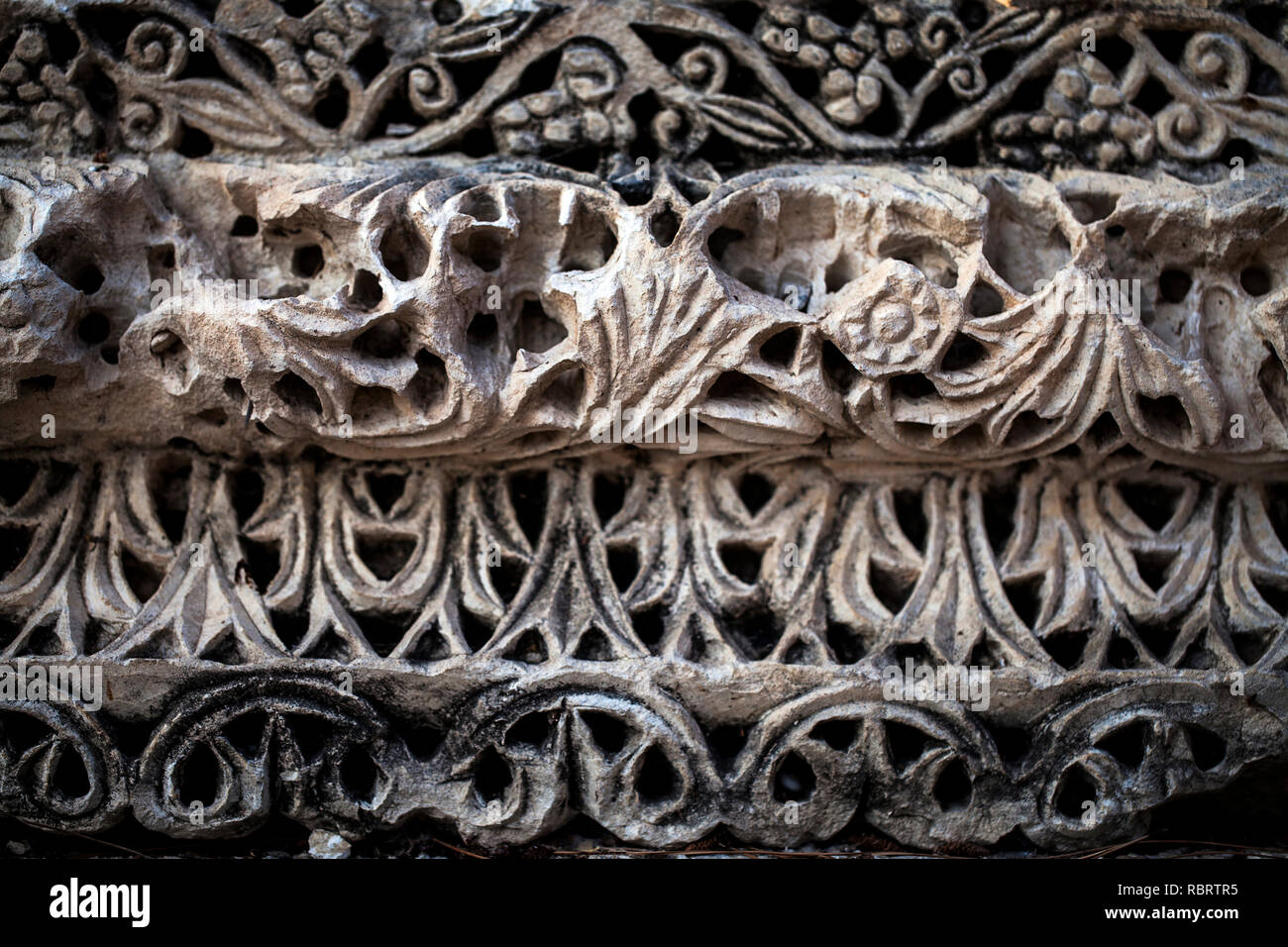 Historical Antique Age Epigraph on Marble Tablet Stone Photo Stock ...