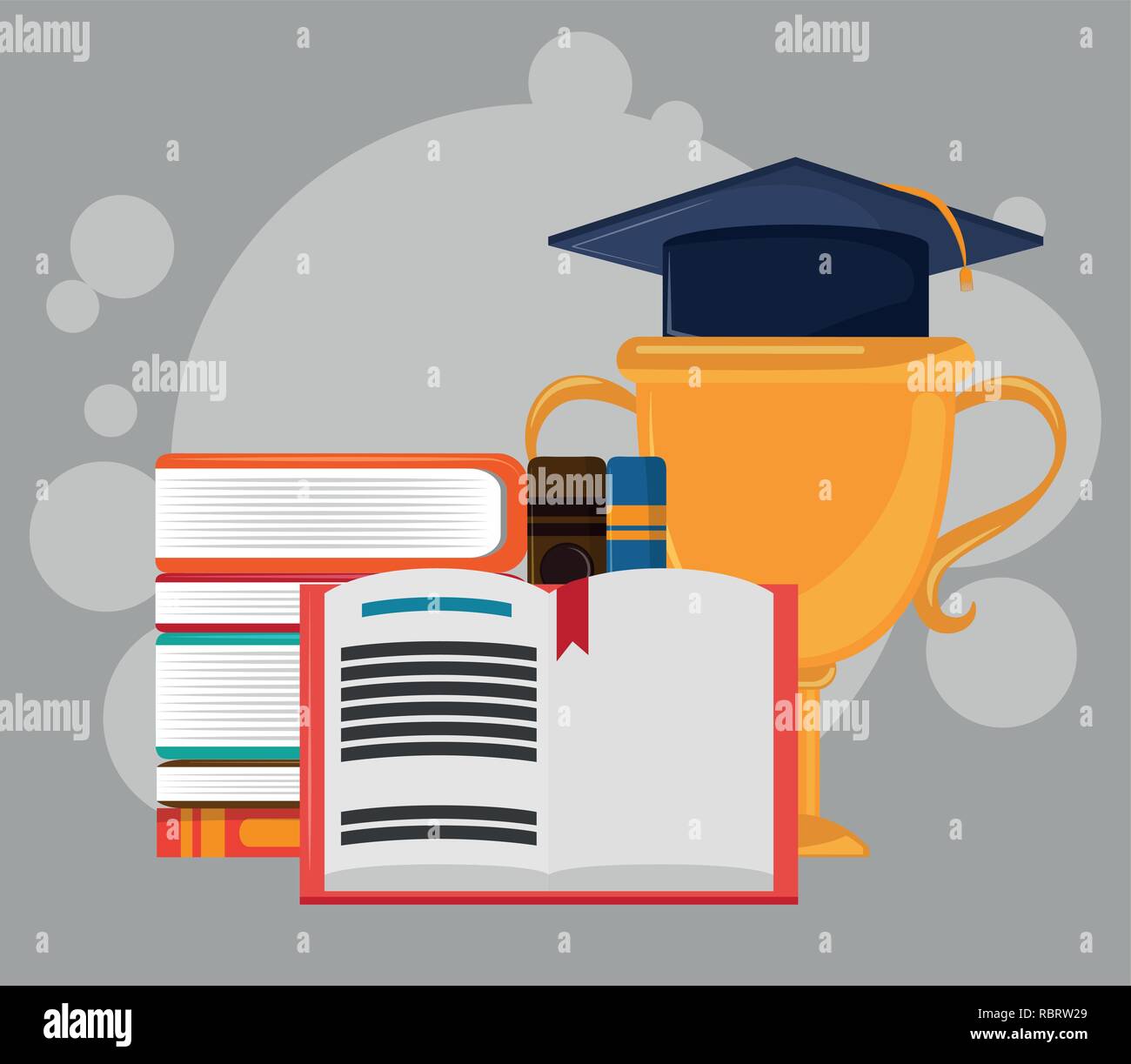 study elements cartoon Stock Vector Image & Art - Alamy