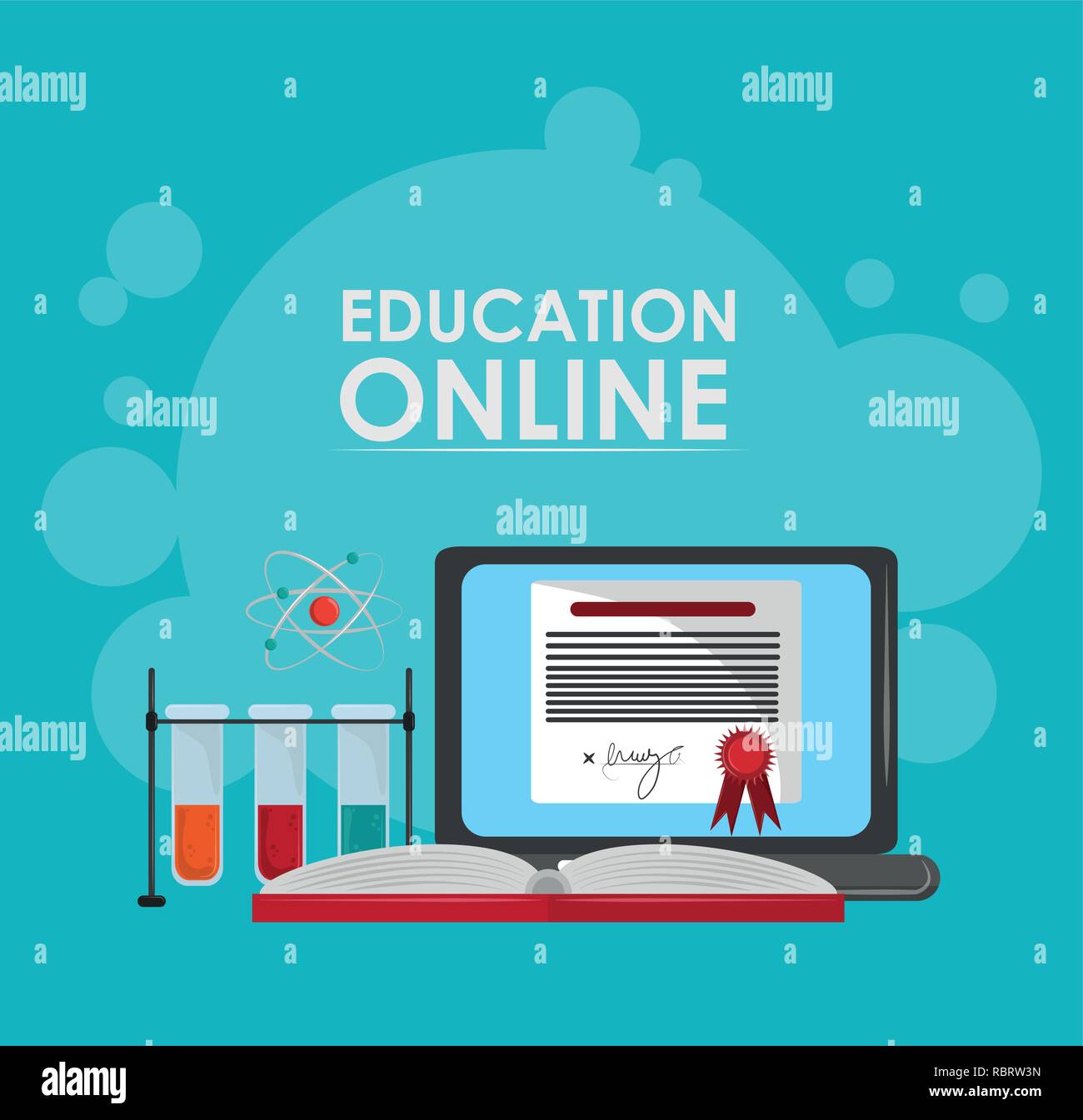 global distance education Stock Vector Image & Art - Alamy