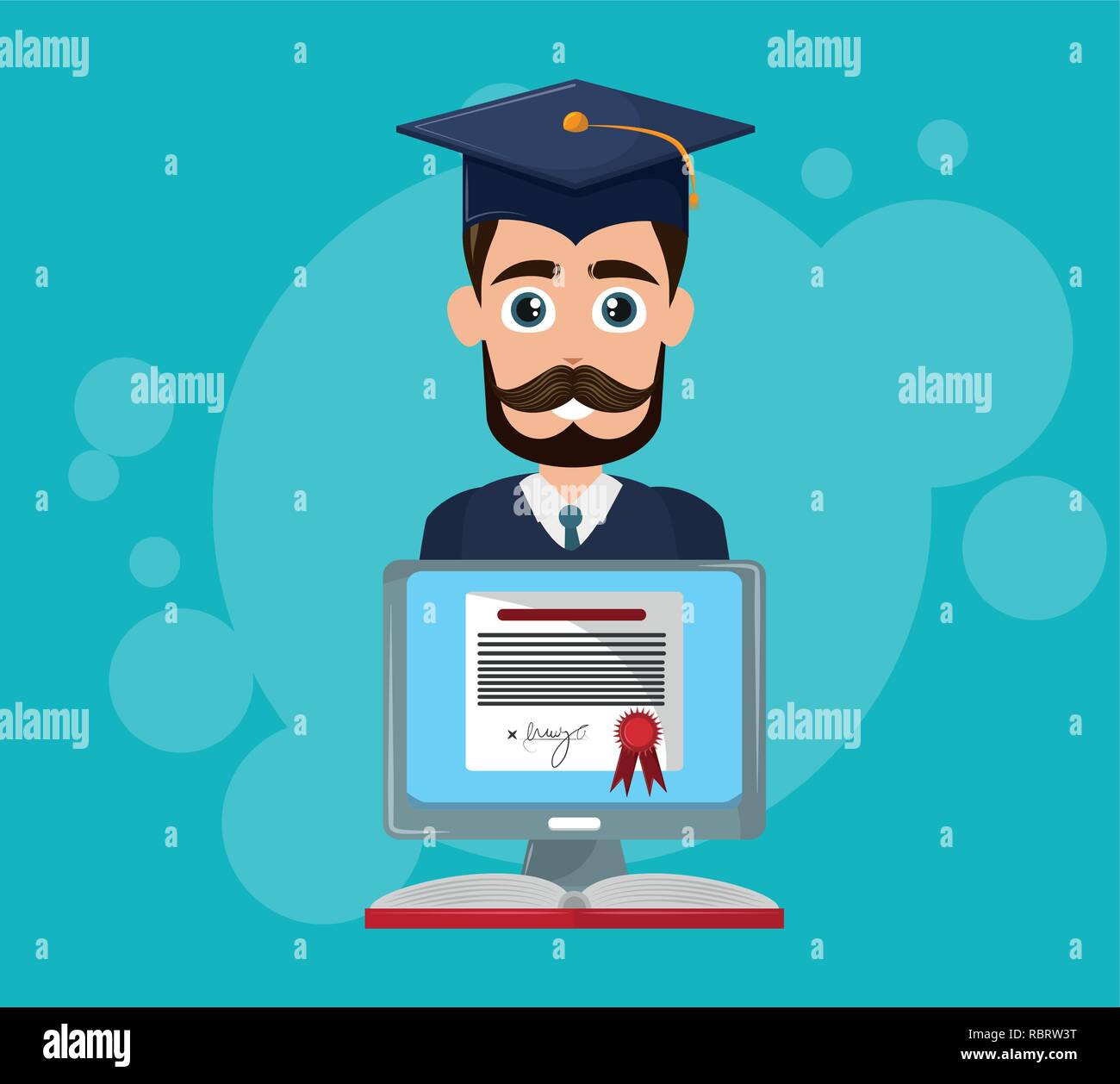 global distance education Stock Vector Image & Art - Alamy