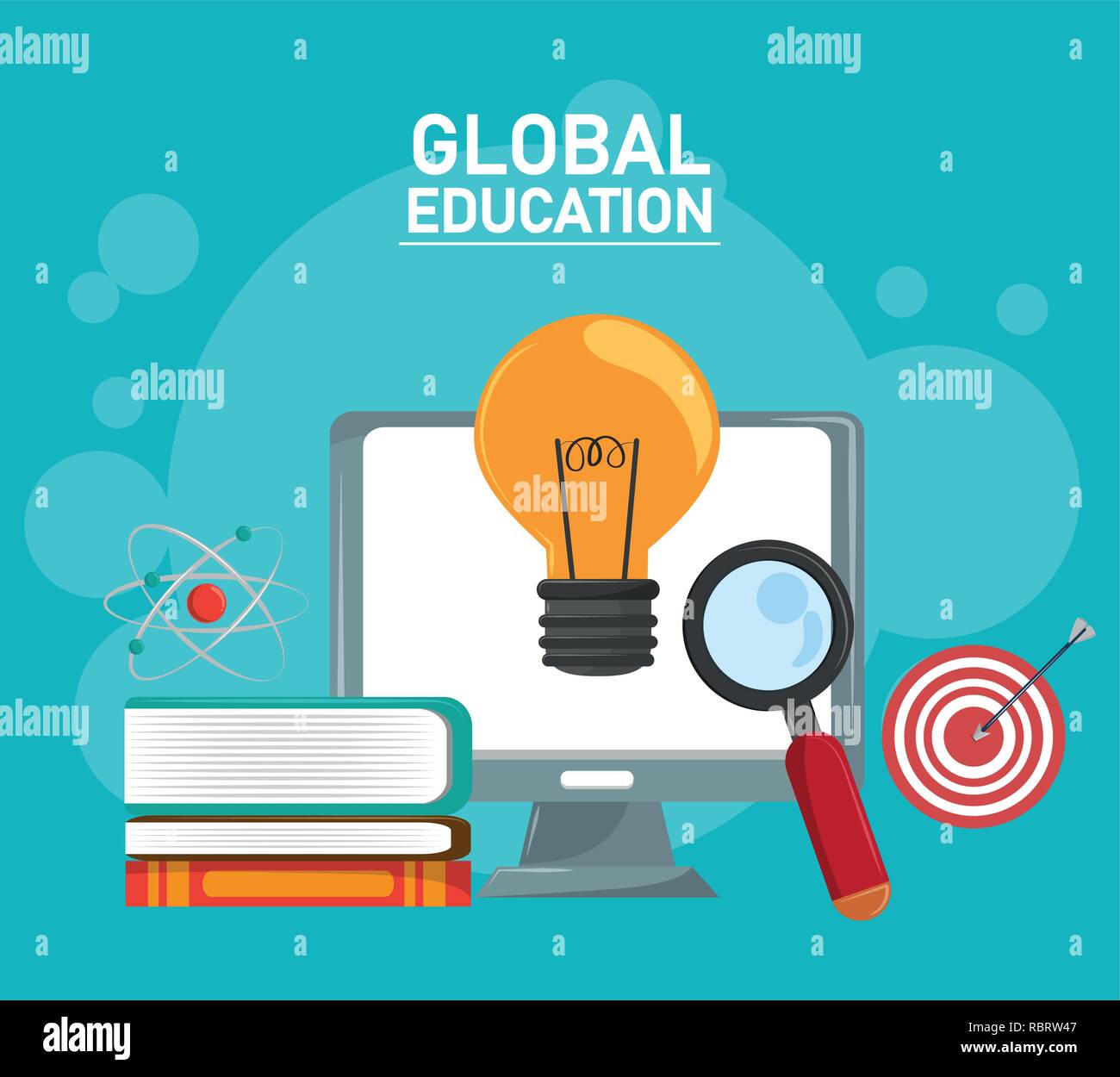 global distance education Stock Vector Image & Art - Alamy