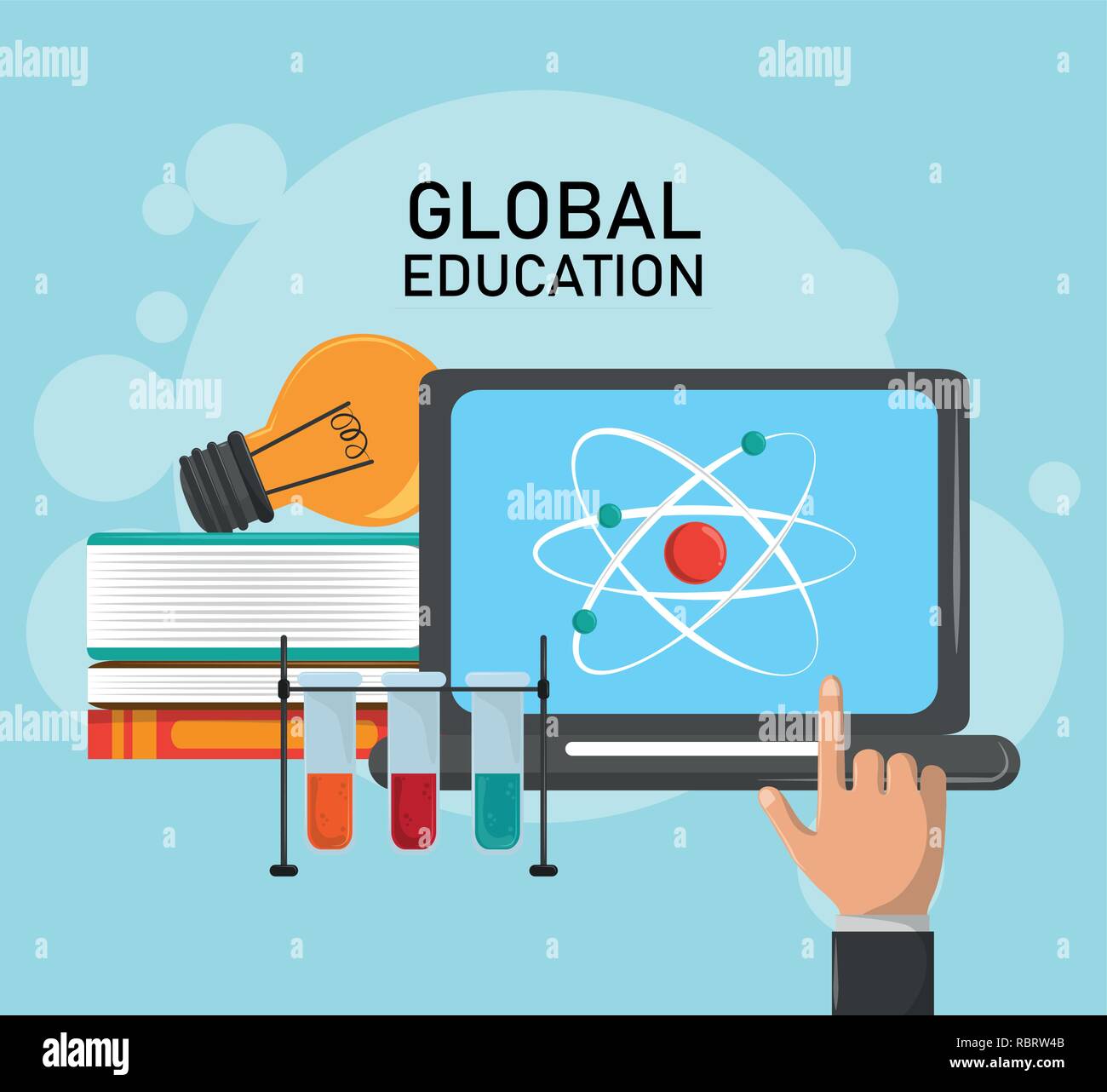 global distance education Stock Vector Image & Art - Alamy