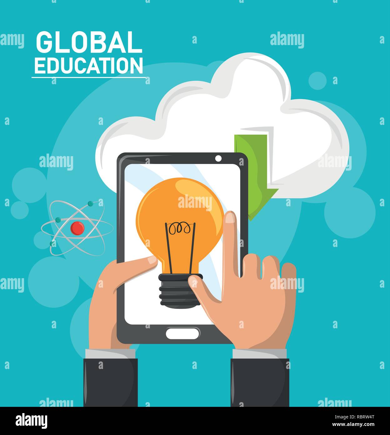 global distance education Stock Vector Image & Art - Alamy