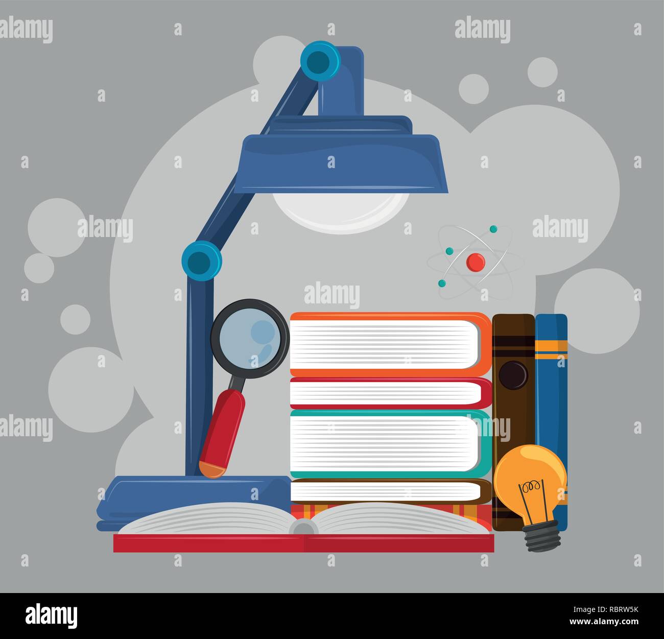 study elements cartoon Stock Vector Image & Art - Alamy
