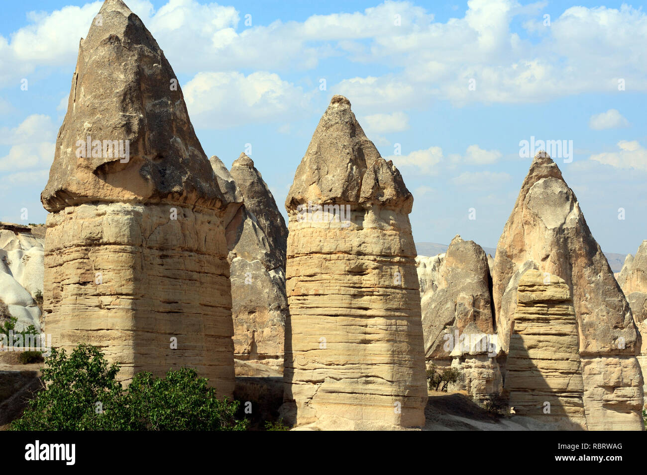 Fairy Chimneys in Cappadocia, Turkey Stock Photo - Alamy