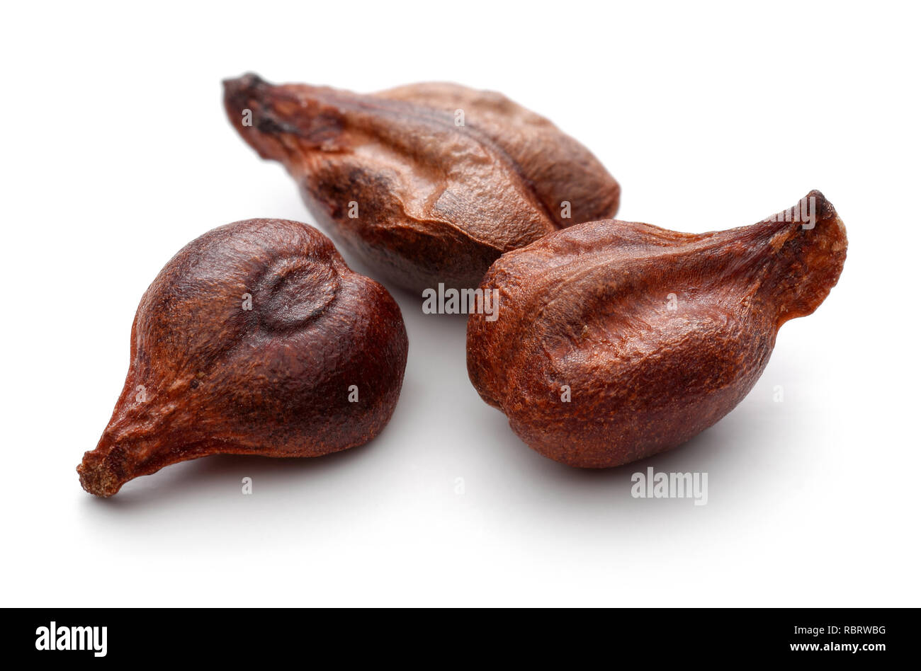Grape seeds isolated on white background Stock Photo - Alamy