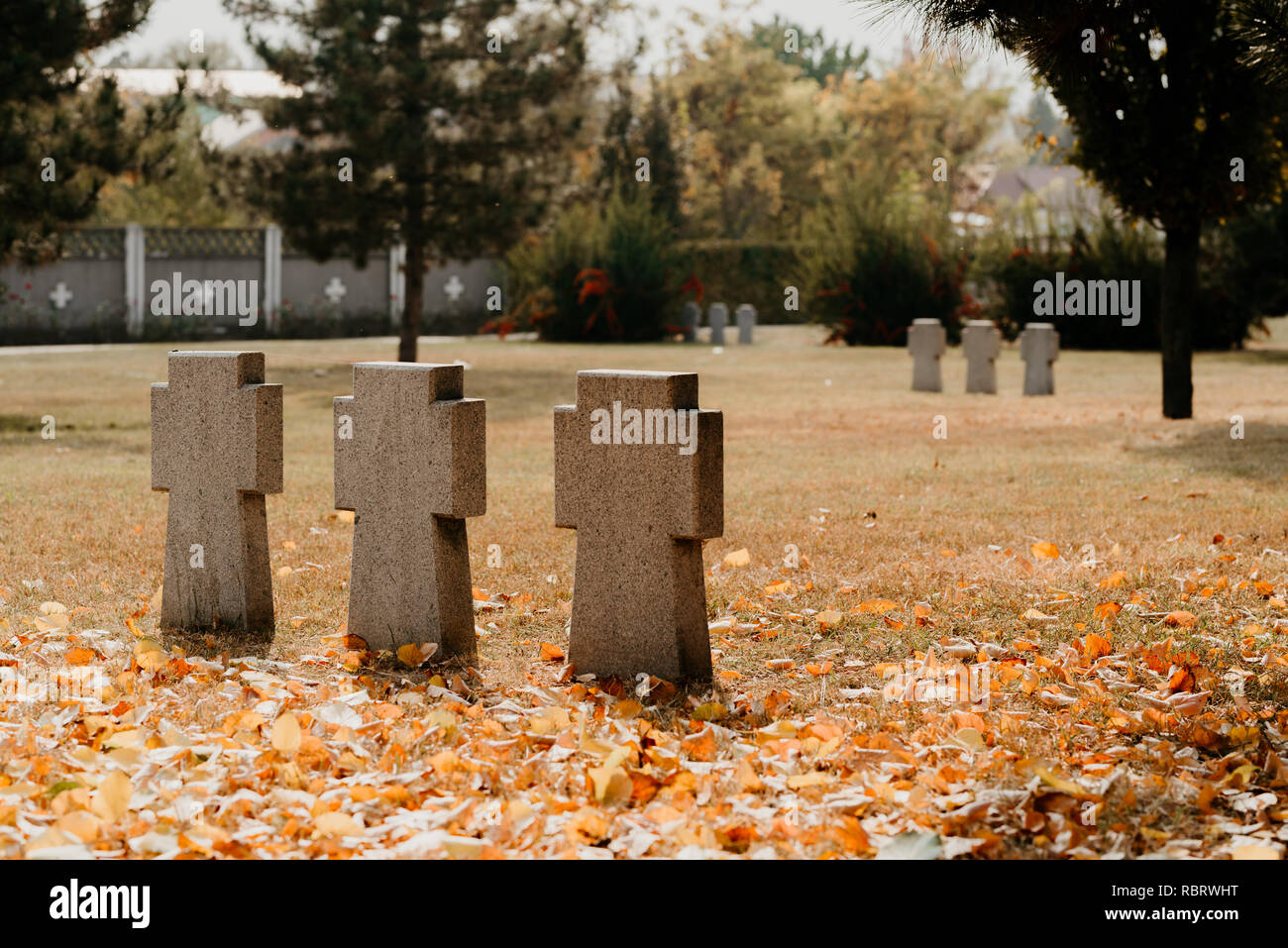 German graveyard hi-res stock photography and images - Alamy