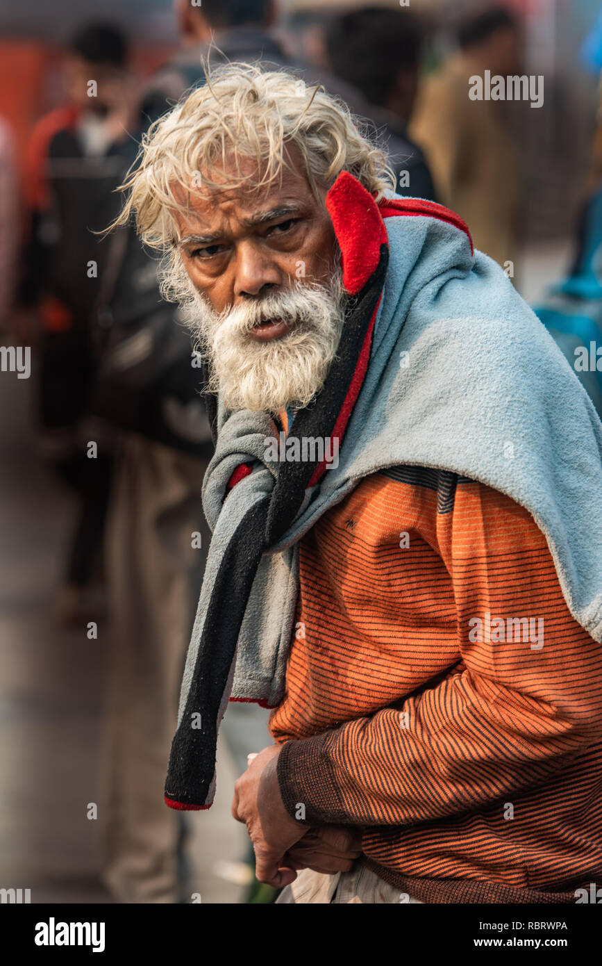 Old man with white beard hi-res stock photography and images - Alamy