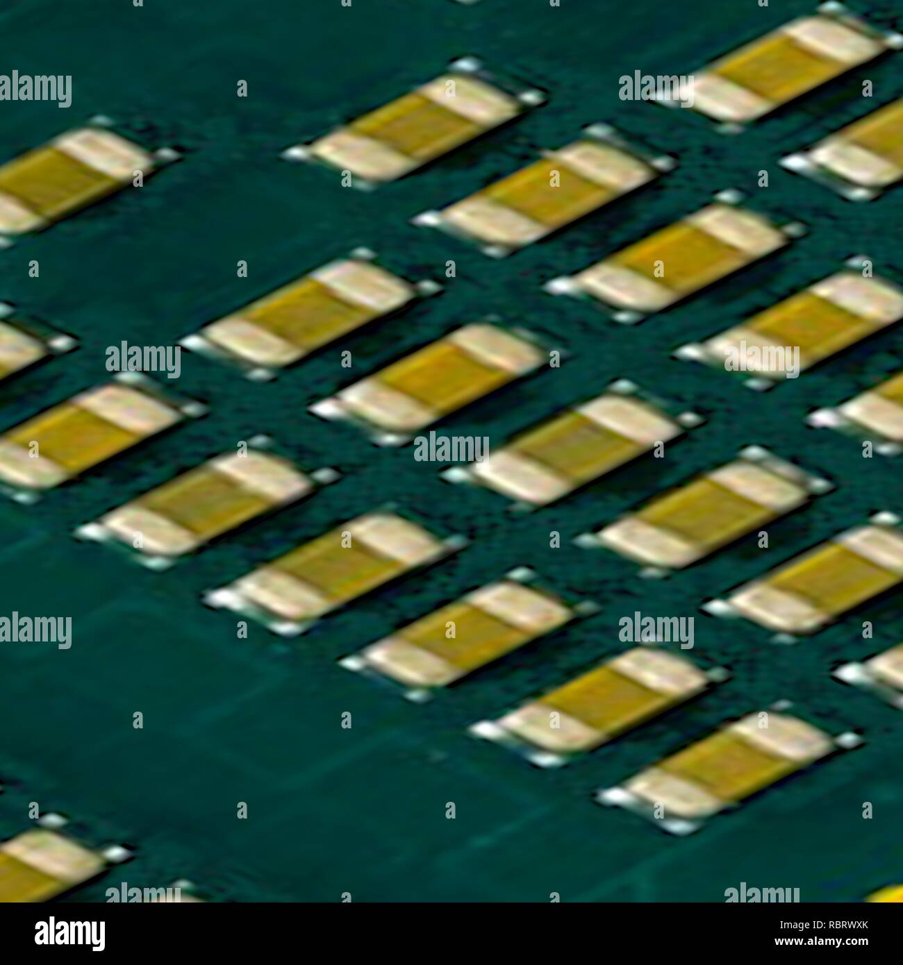 3d render computer microprocessor Stock Photo - Alamy