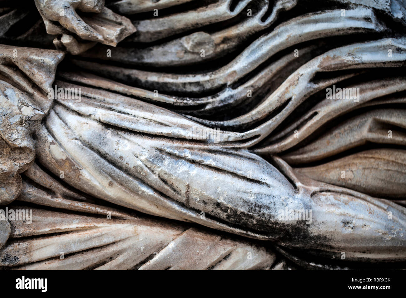 Historical Antique Age Epigraph on Marble Tablet Stone Photo Stock ...